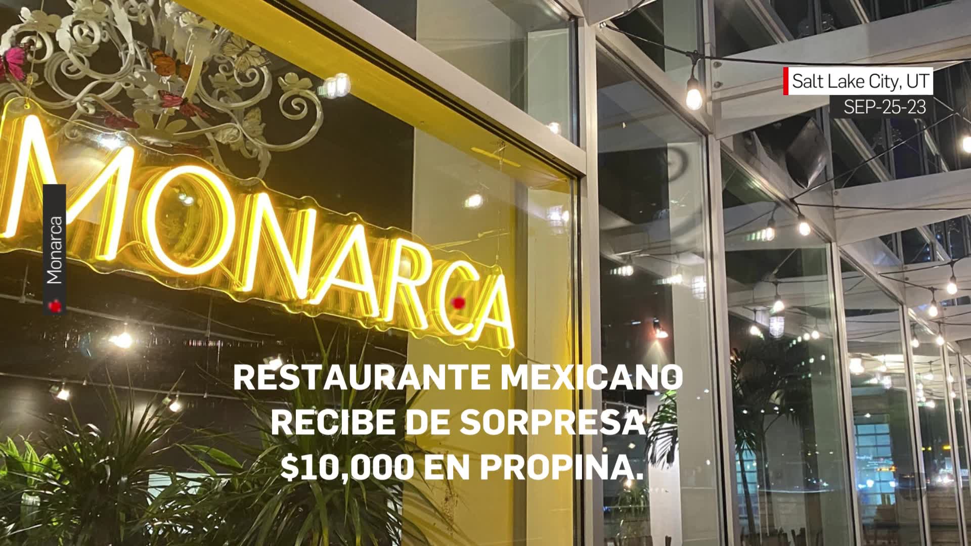 Restaurante de comida mexicana recibe una gran sopresa | Video ...