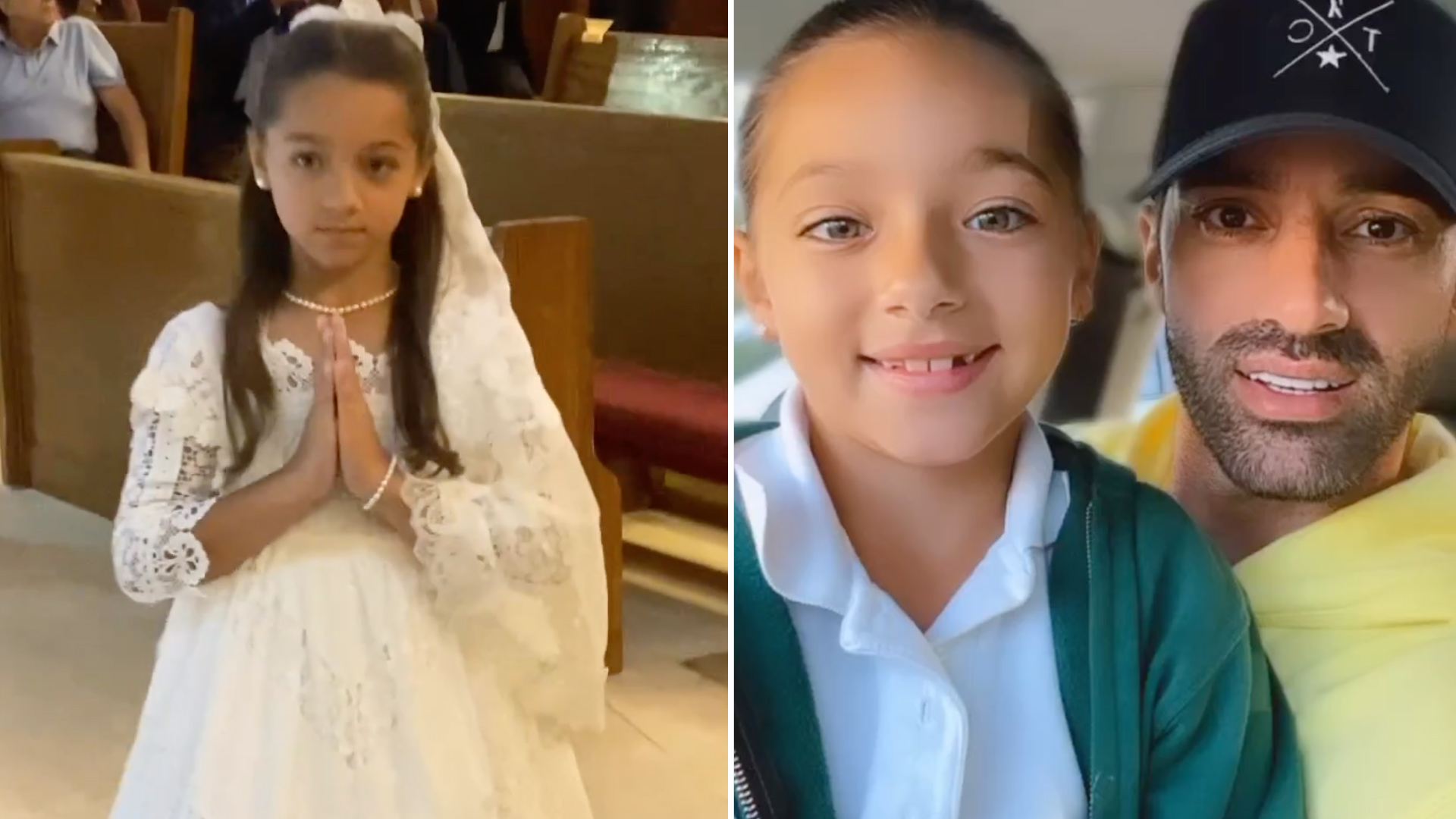 Toni Costa regala una joya muy especial a Alaïa en su primera comunión: esto costaría ...