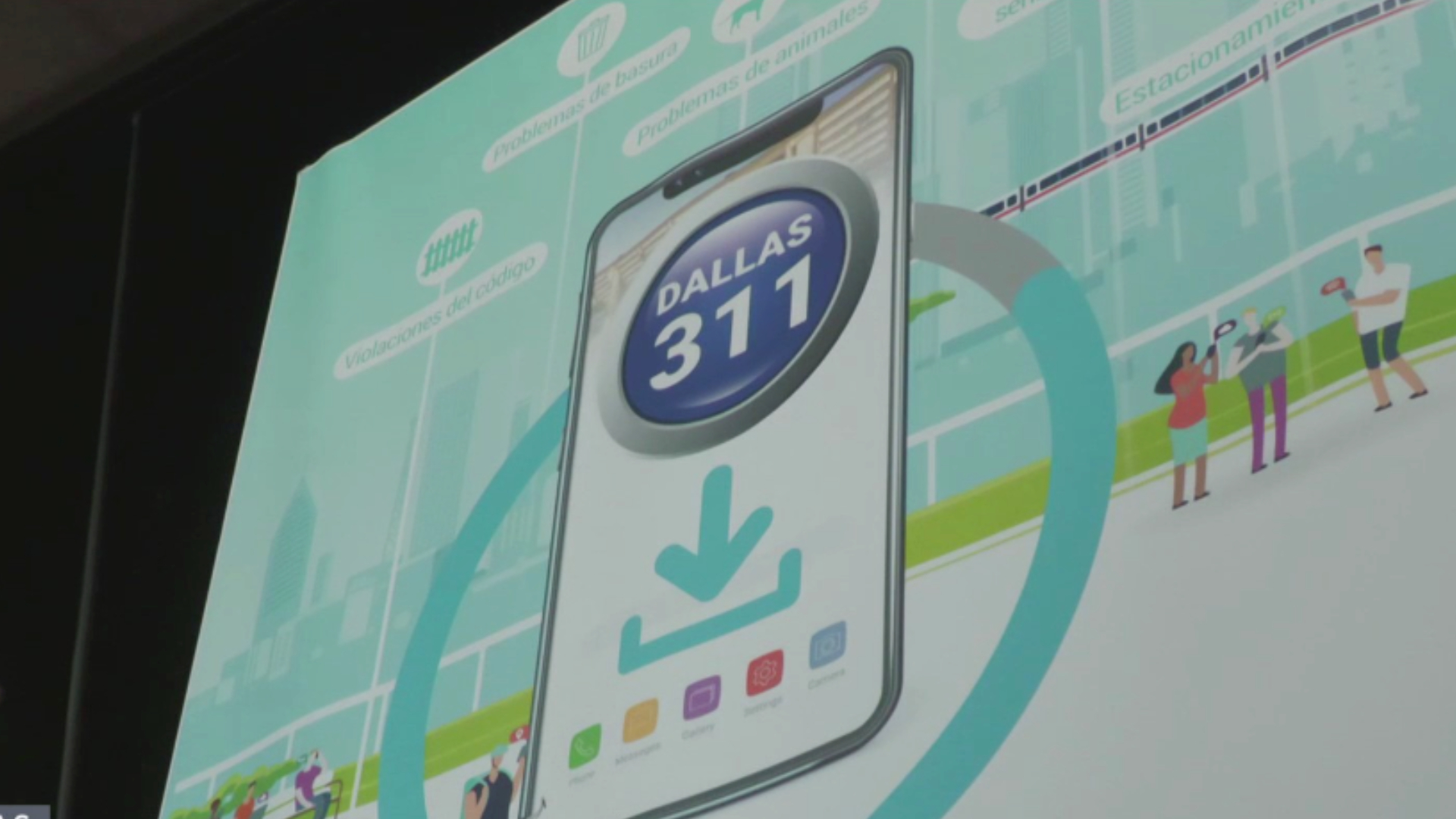 Los reportes al 311 en la ciudad de Dallas serán ahora también en ...