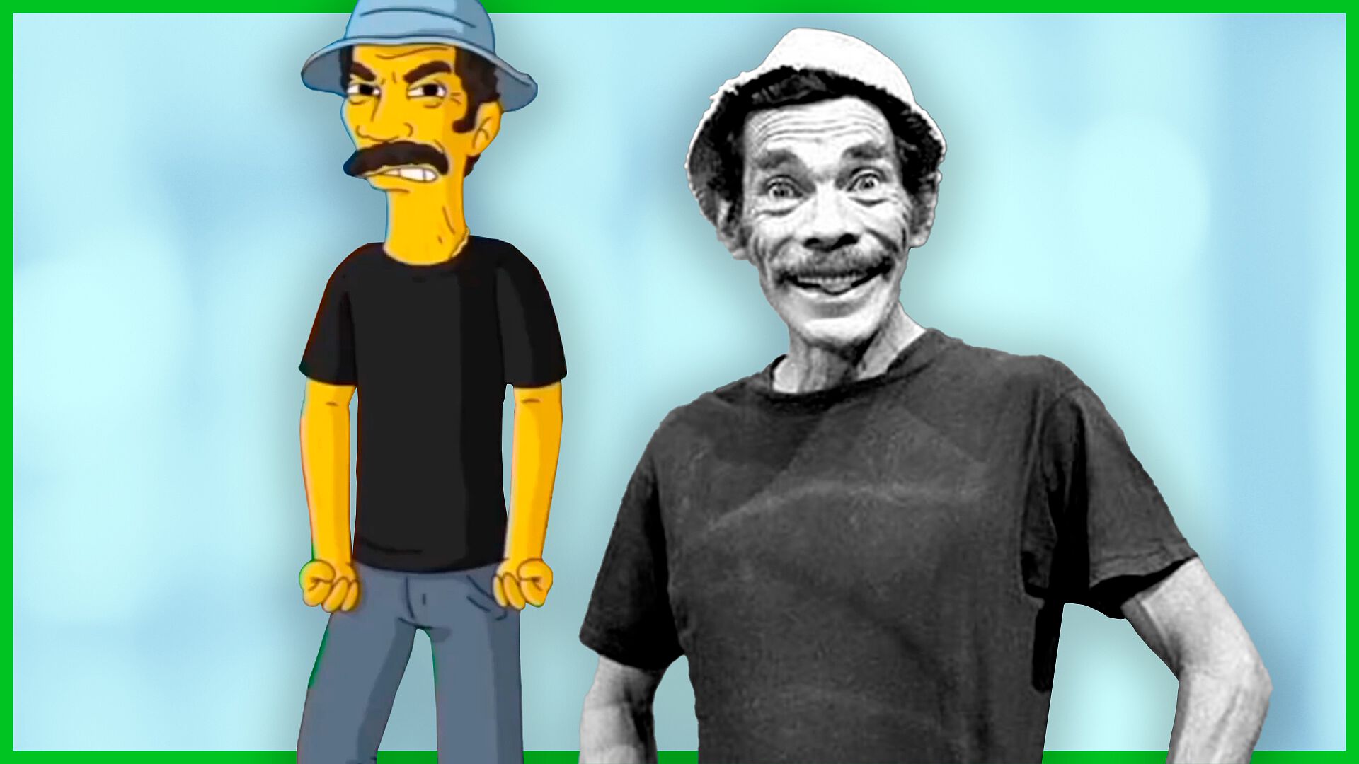 ¡Ay caramba! Dibujan a Don Ramón como personaje de 'Los Simpsons ...