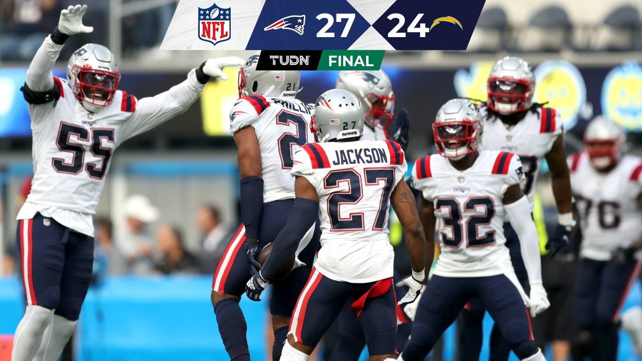 NFL New England Patriots 27-17 Los Angeles Chargers: Jugadas ...