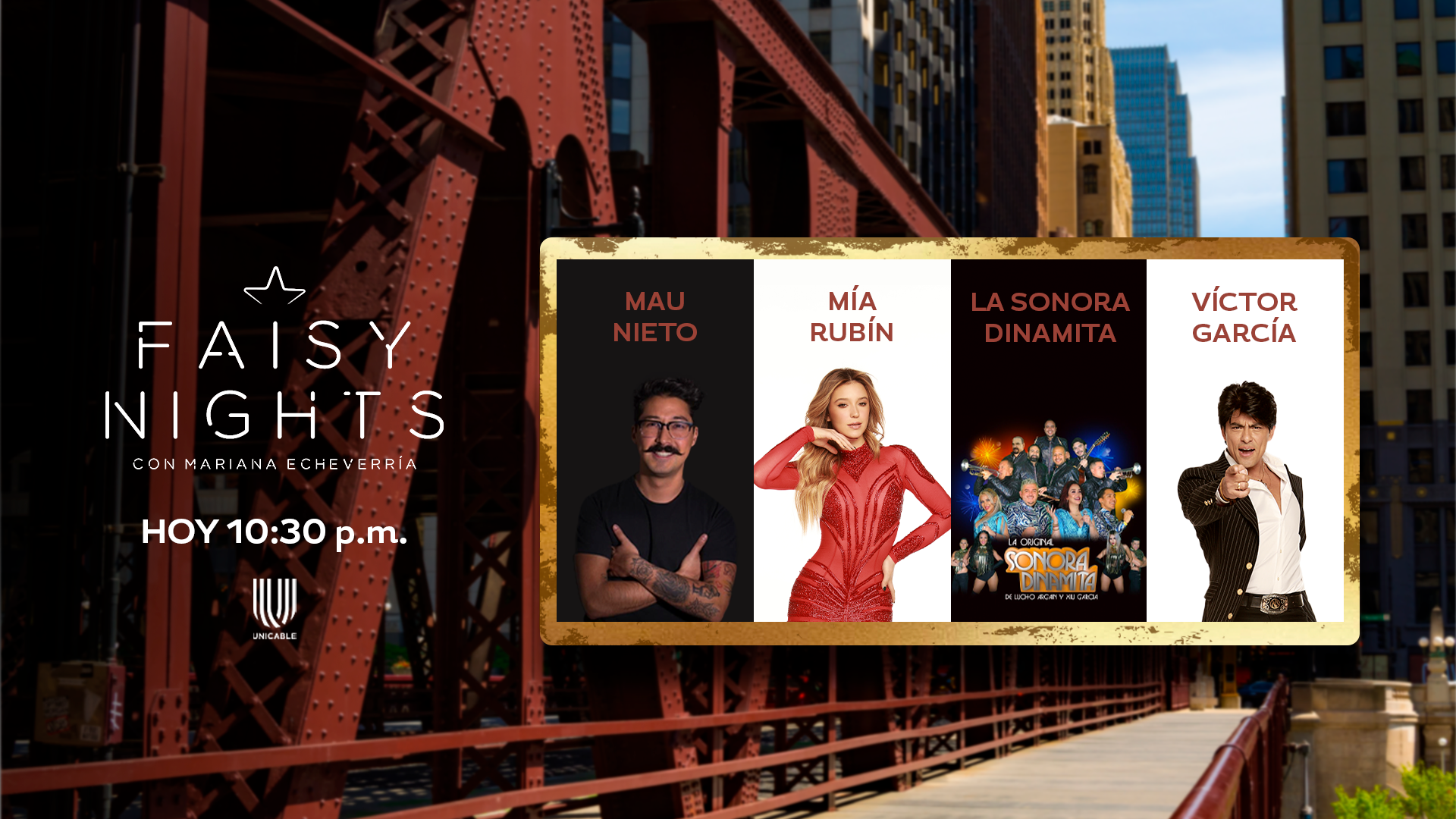 Mía Rubín, Victor García y La Sonora Dinamita le ponen ritmo a Faisy ...