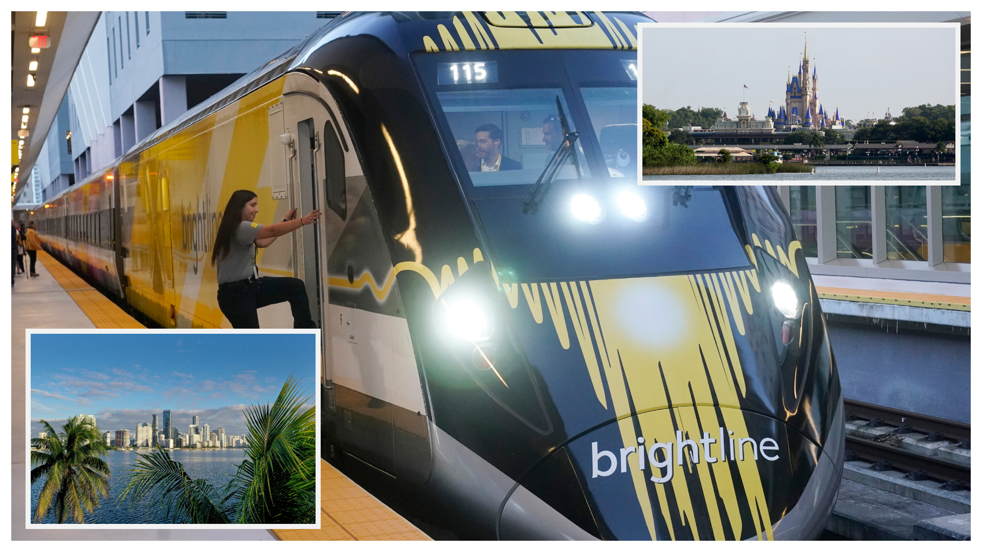 Brightline inaugura ruta directa trenes de alta velocidad de Miami a ...