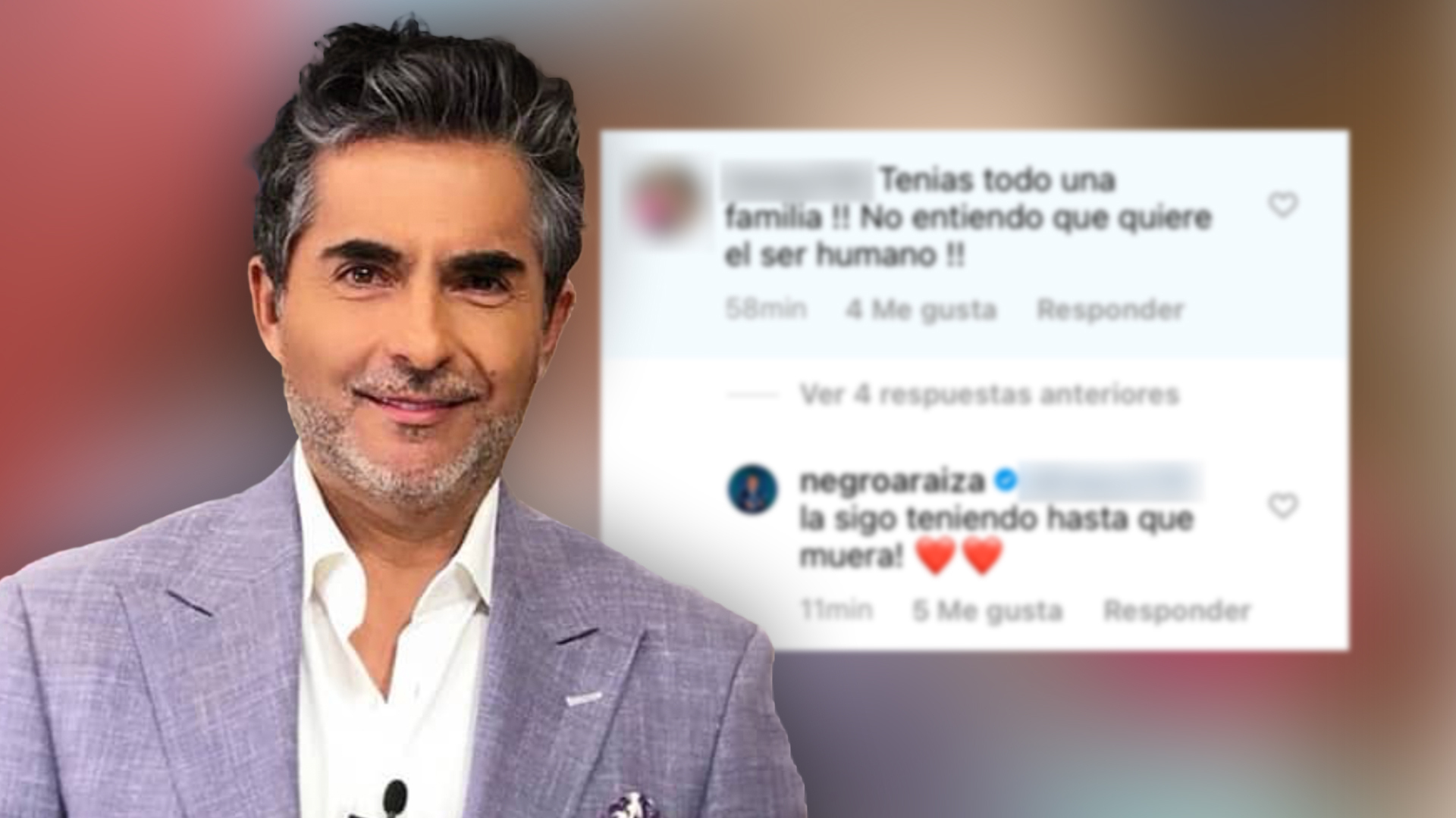 Raúl Araiza responde a seguidora que le recriminó por separarse de su ...