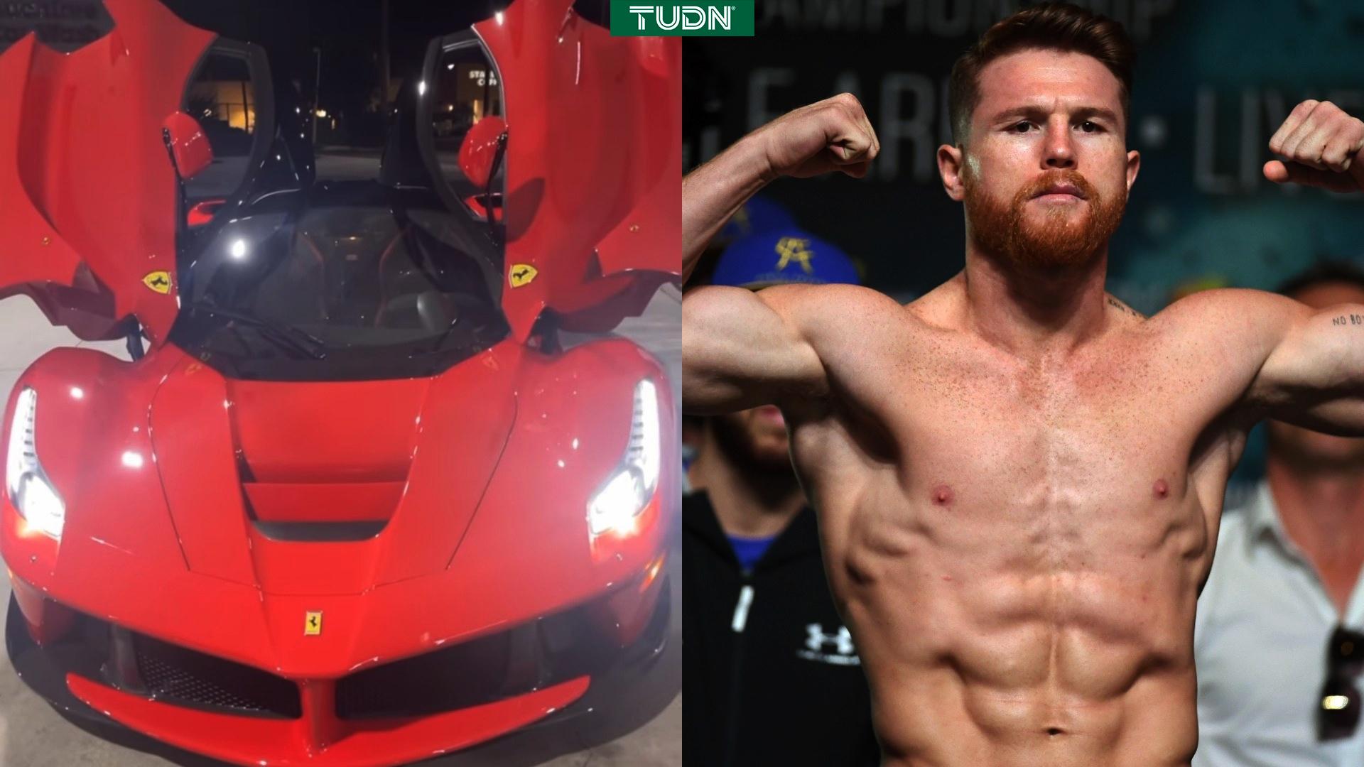 Saúl 'Canelo' Álvarez luce su exclusivo Ferrari en redes sociales ...