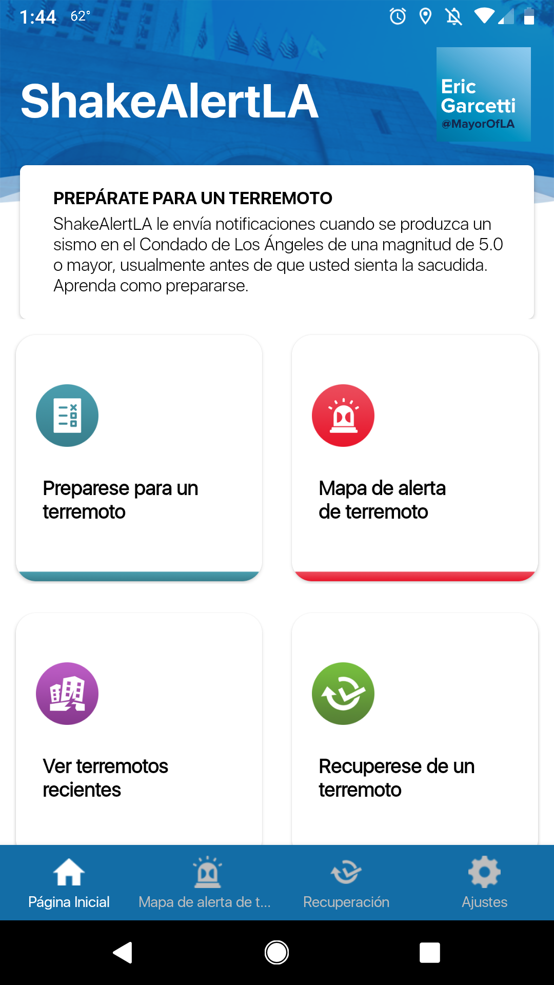 Shake Alert LA manda alertas tempranas de terremoto para la zona de LA ...