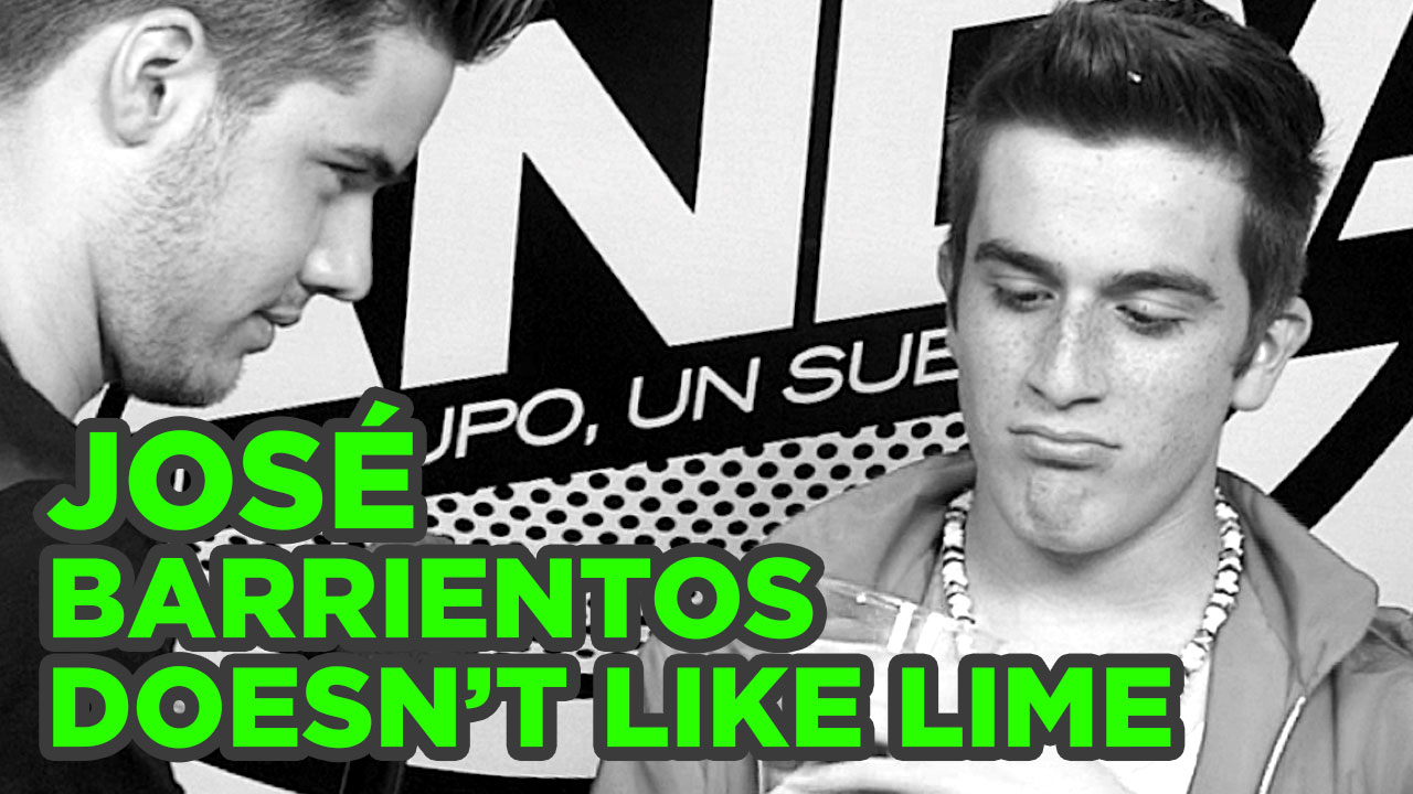 Jose Barrientos dosen't like the "Lime Challenges" Watch him hum "Just the way you are" by Bruno ...