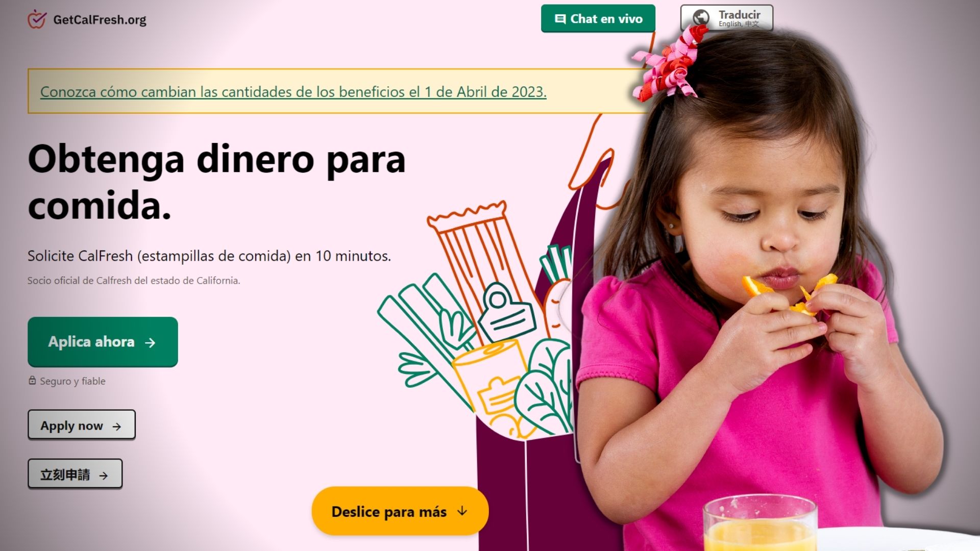 Cómo solicitar CalFresh y obtener asistencia alimentaria gratuita en ...