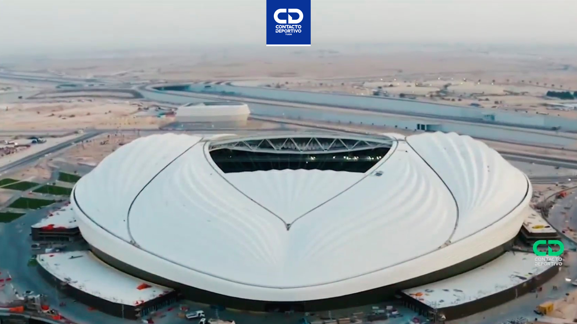 Estadio Al Janoub y su imponente arquitectura que simboliza botes Dhow ...