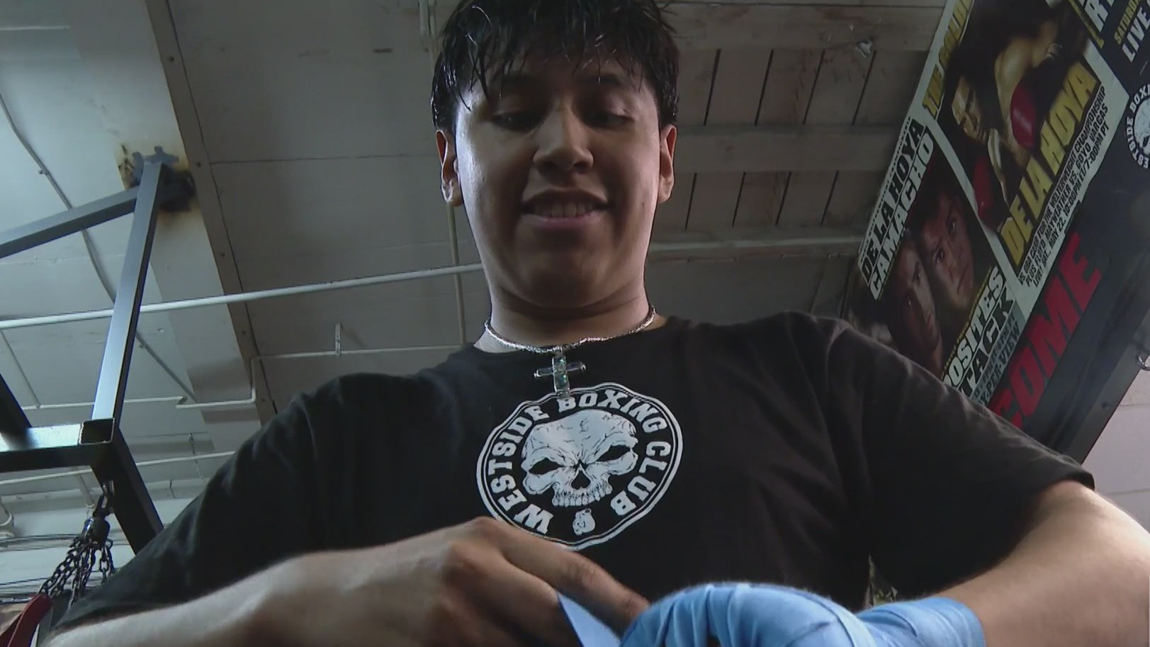 Él es Emiliano Gómez, una promesa del boxeo que busca llegar a la cima ...