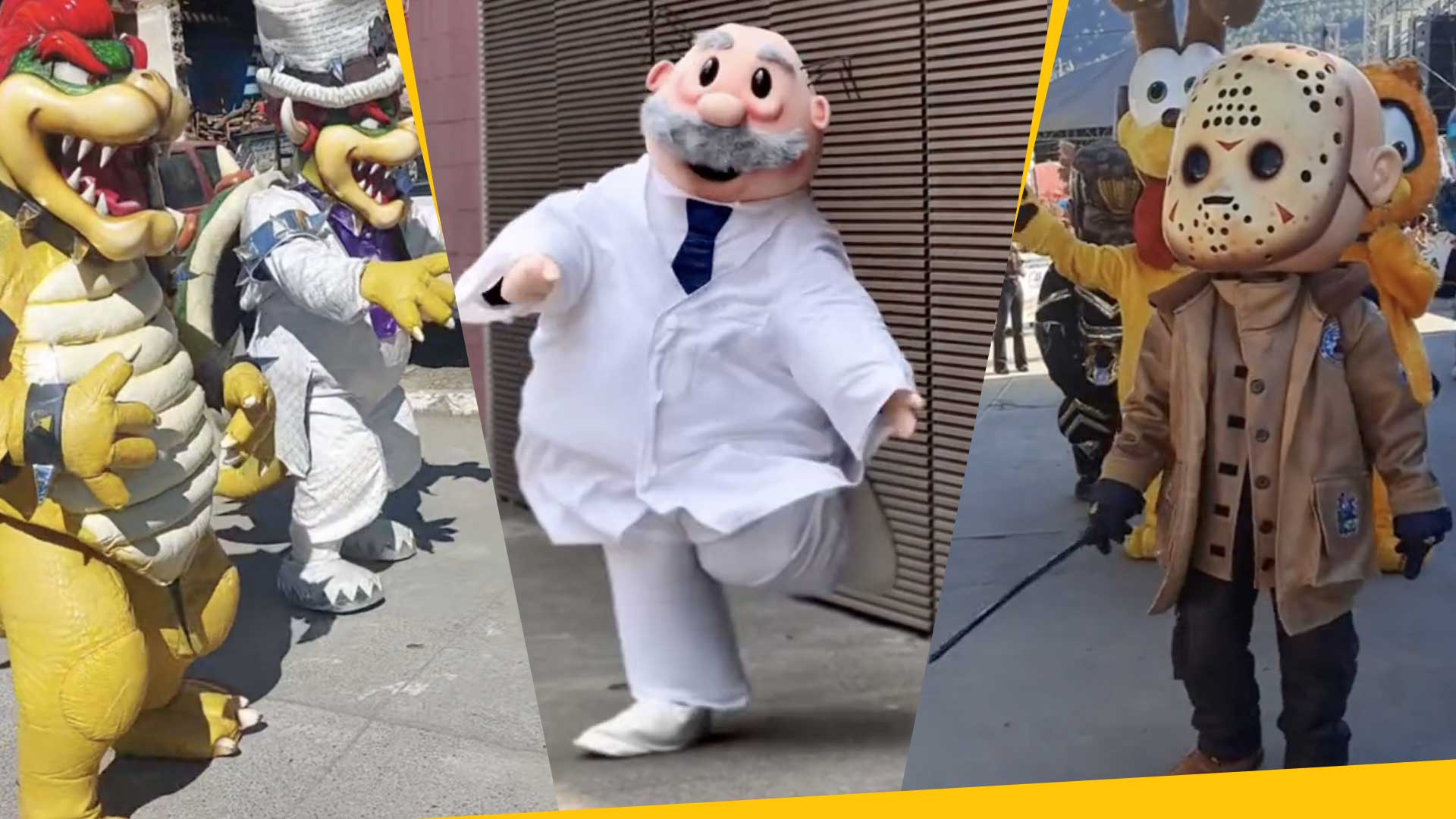 Las botargas latinas son únicas: sus caídas más graciosas, sus bailes y ...