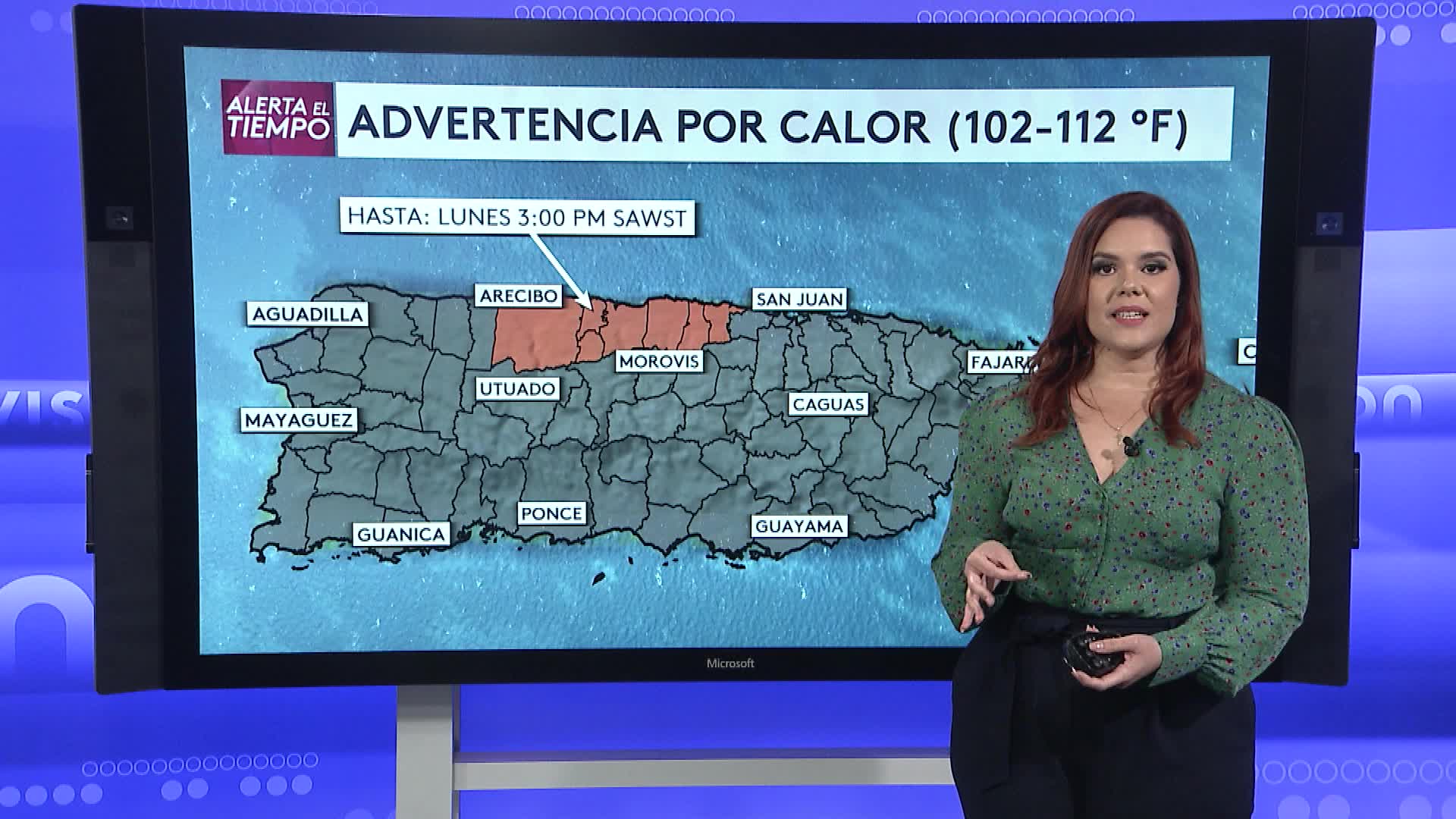 Inicio de semana con calor extremo para el norte de Puerto Rico | Video | Univision Puerto Rico ...