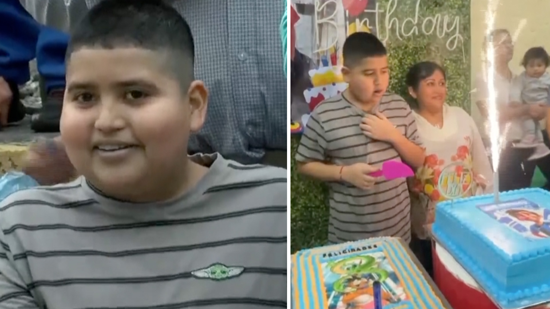Niño enfermo de cáncer (leucemia) cumple su sueño de tener una fiesta ... Niño enfermo de cáncer (leucemia) cumple su sueño de tener una fiesta ...