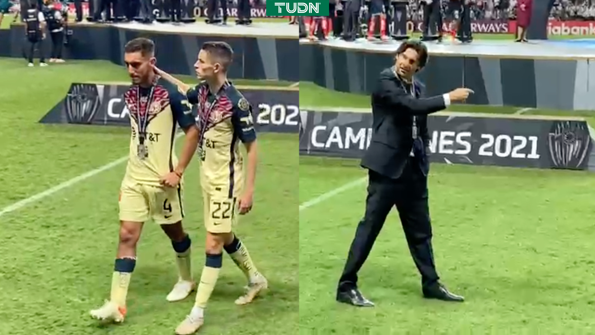 Santiago Solari obliga a jugadores del América a ver premiación de ...