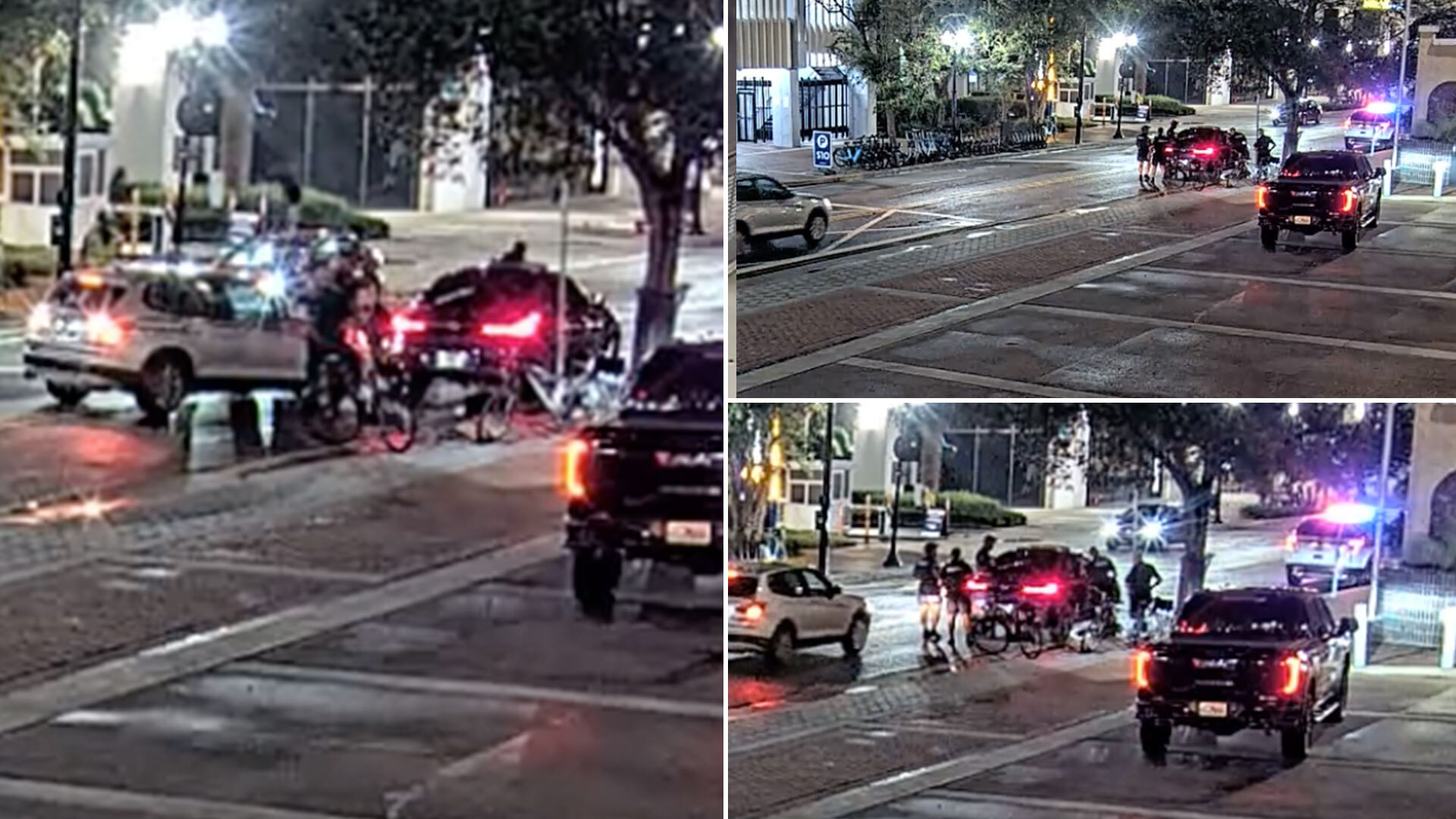 Una mujer fue arrestada por arrollar a tres policías con su camioneta ...