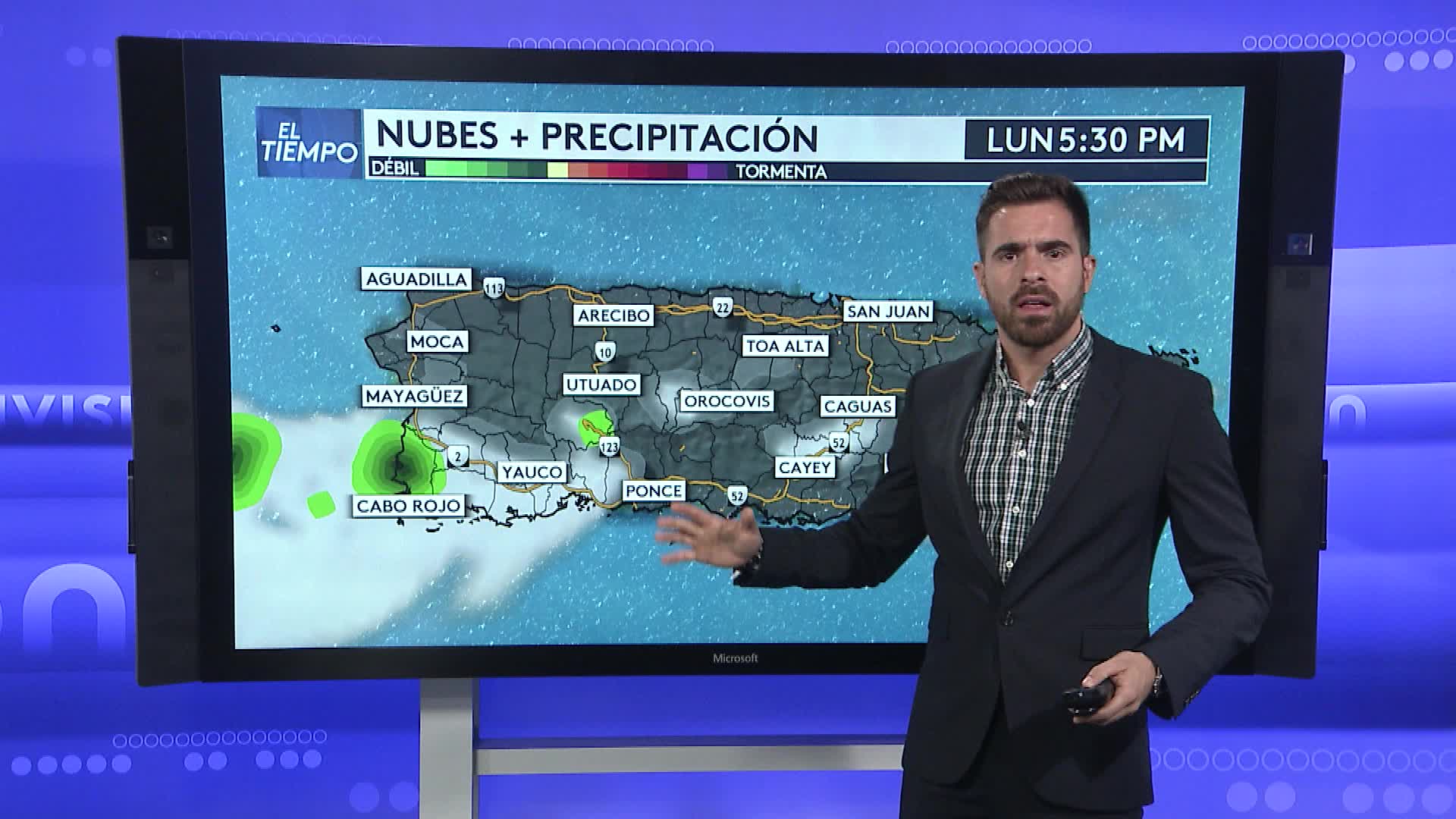 Inicio de semana estable y con cielos nublados para Puerto Rico | Video | Univision Puerto Rico ...