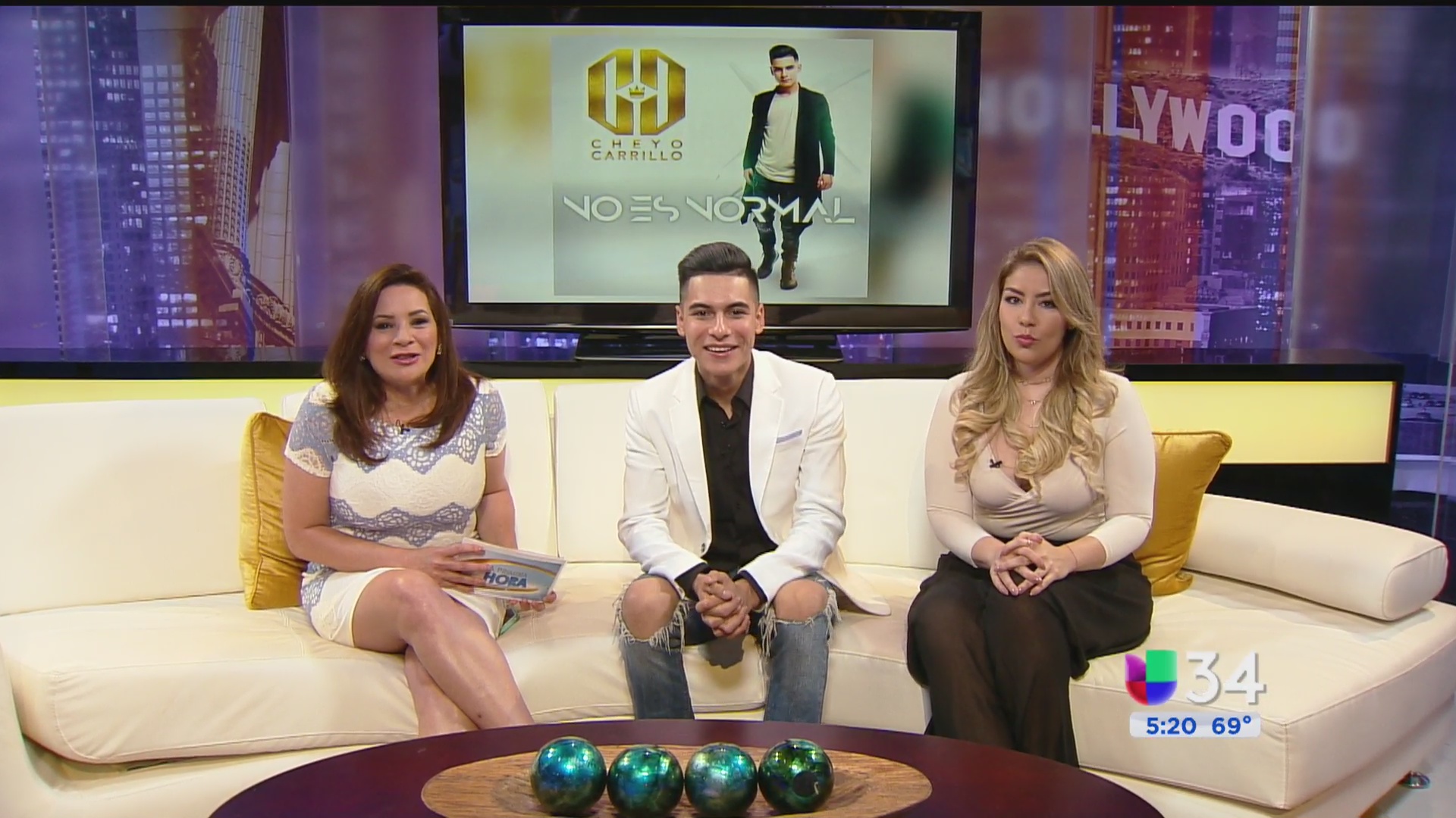 Cheyo Carrillo de vista en Los Ángeles | Video | Univision 34 Los ...