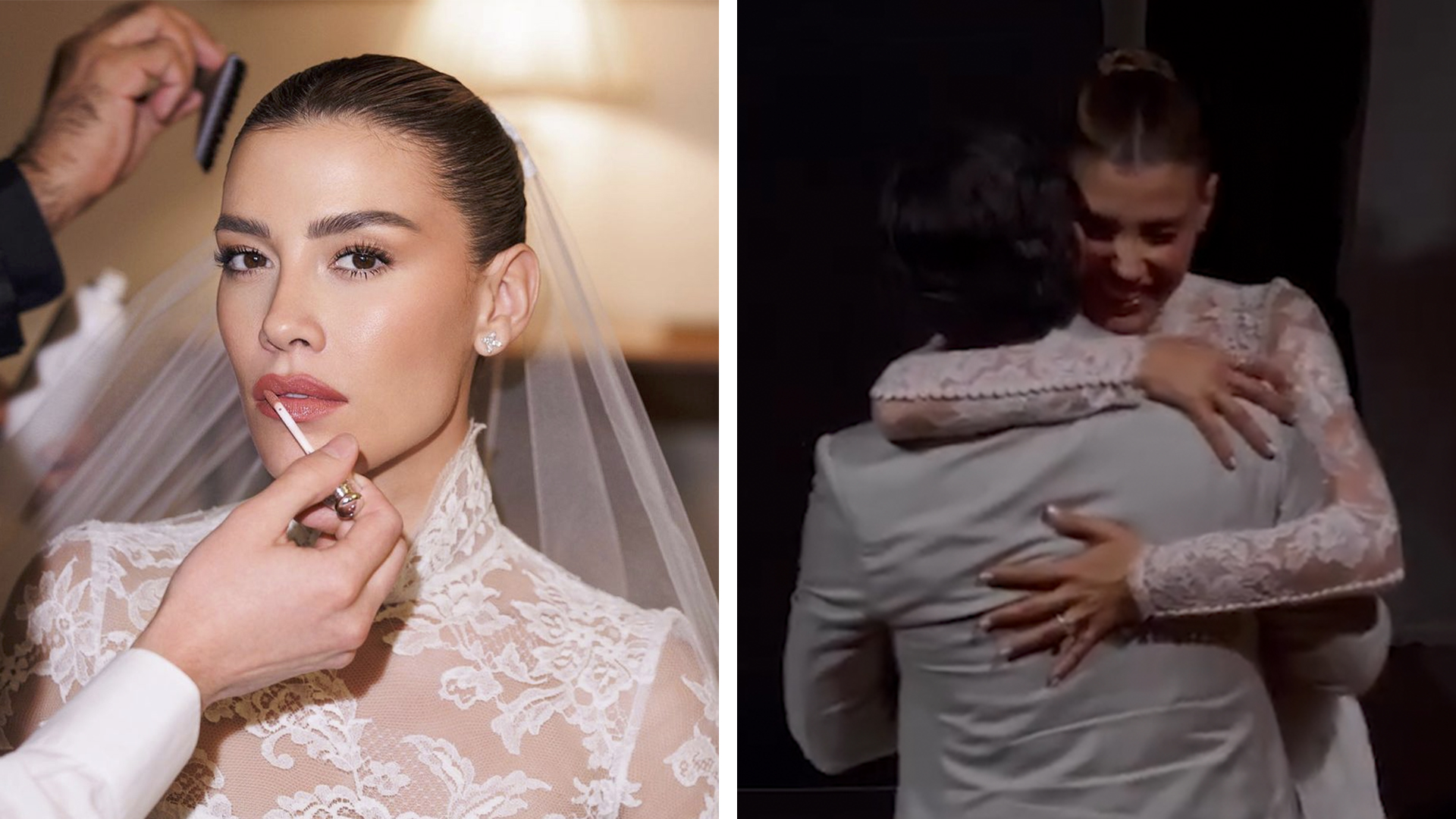 Michelle Salas, la hija de Luis Miguel, presumió cómo fue su primer baile de casada en su boda ...