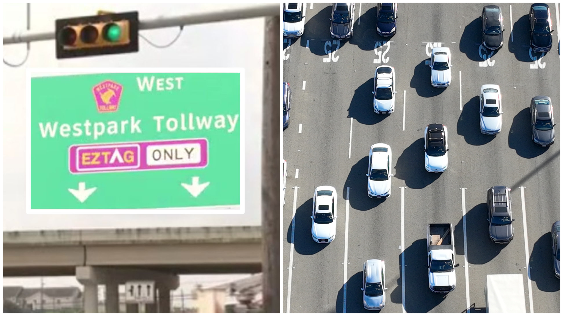 Anuncian un estudio para ampliar parte de la Westpark Tollway | Video ...