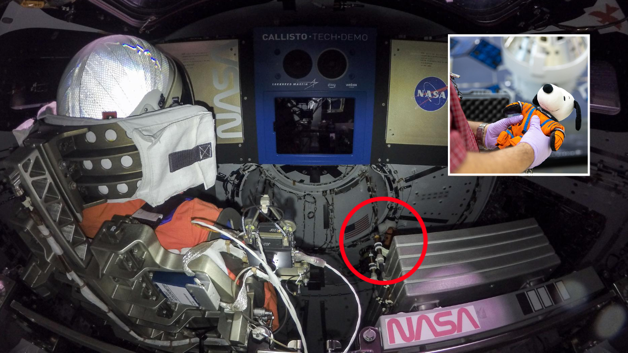 Este muñeco de Snoopy le de dio la vuelta a la Luna en una misión de la ...