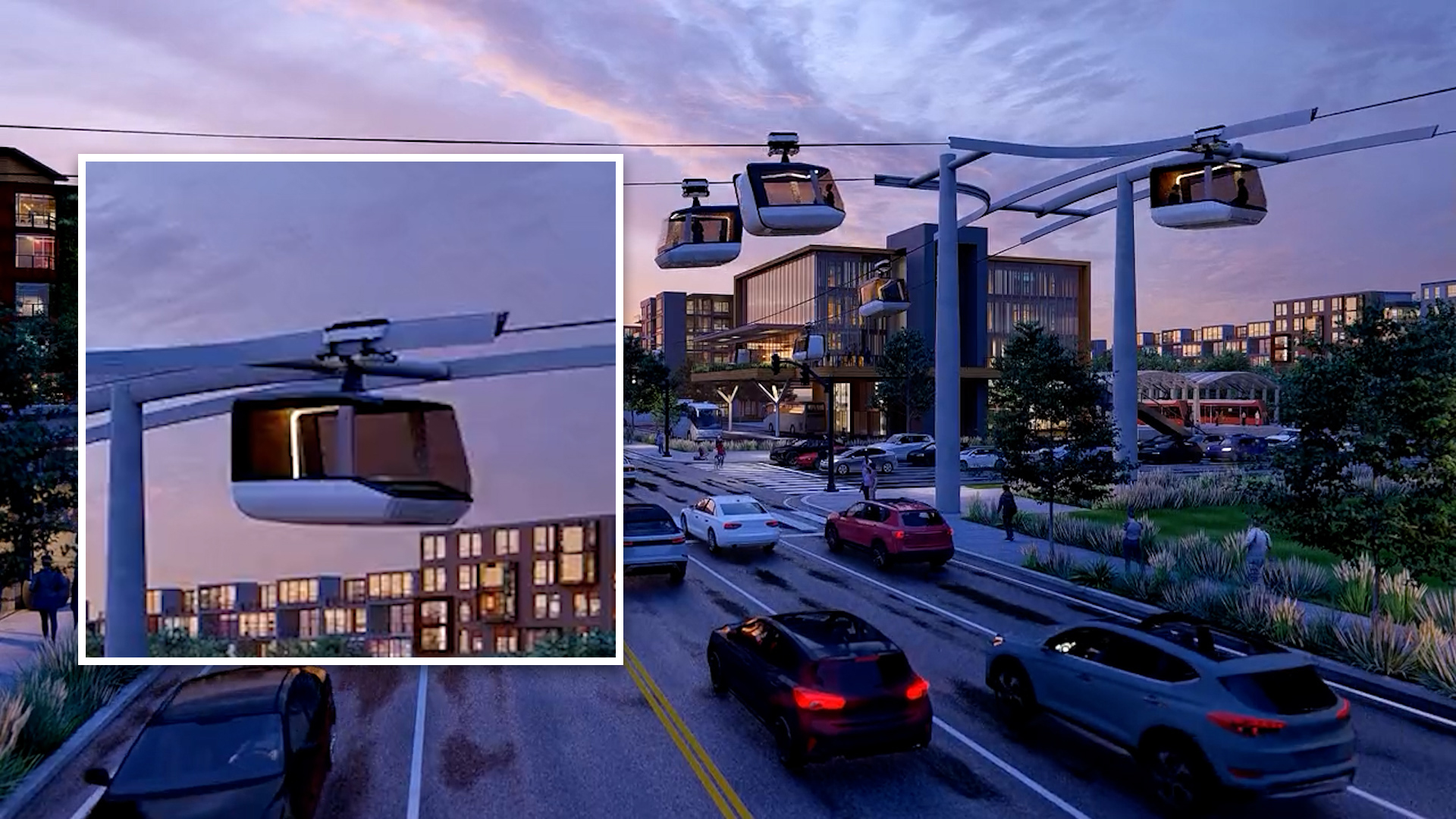 En video: Swyft Cities, un sistema de transporte aéreo parecido al ...