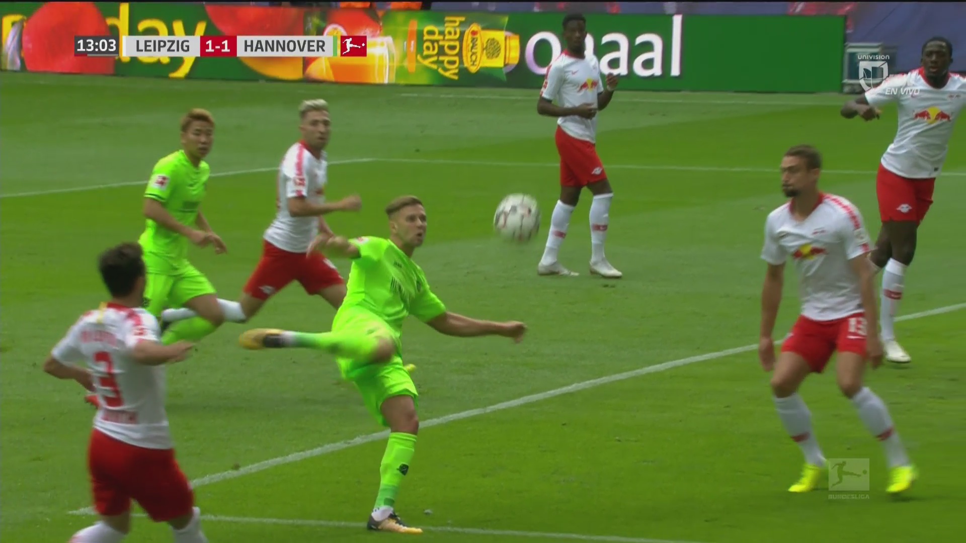 Hannover reacciona rápido y Füllkrug con un golazo pone el 1-1 en el ...