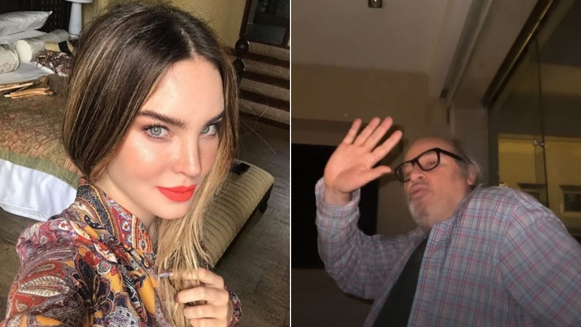 Belinda pasa divertidos momentos con su papá: el suegro de México ...