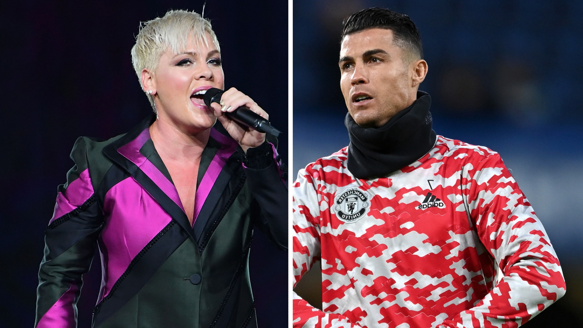 Pink le hace conmovedora petición a Cristiano Ronaldo a la que no pudo ...