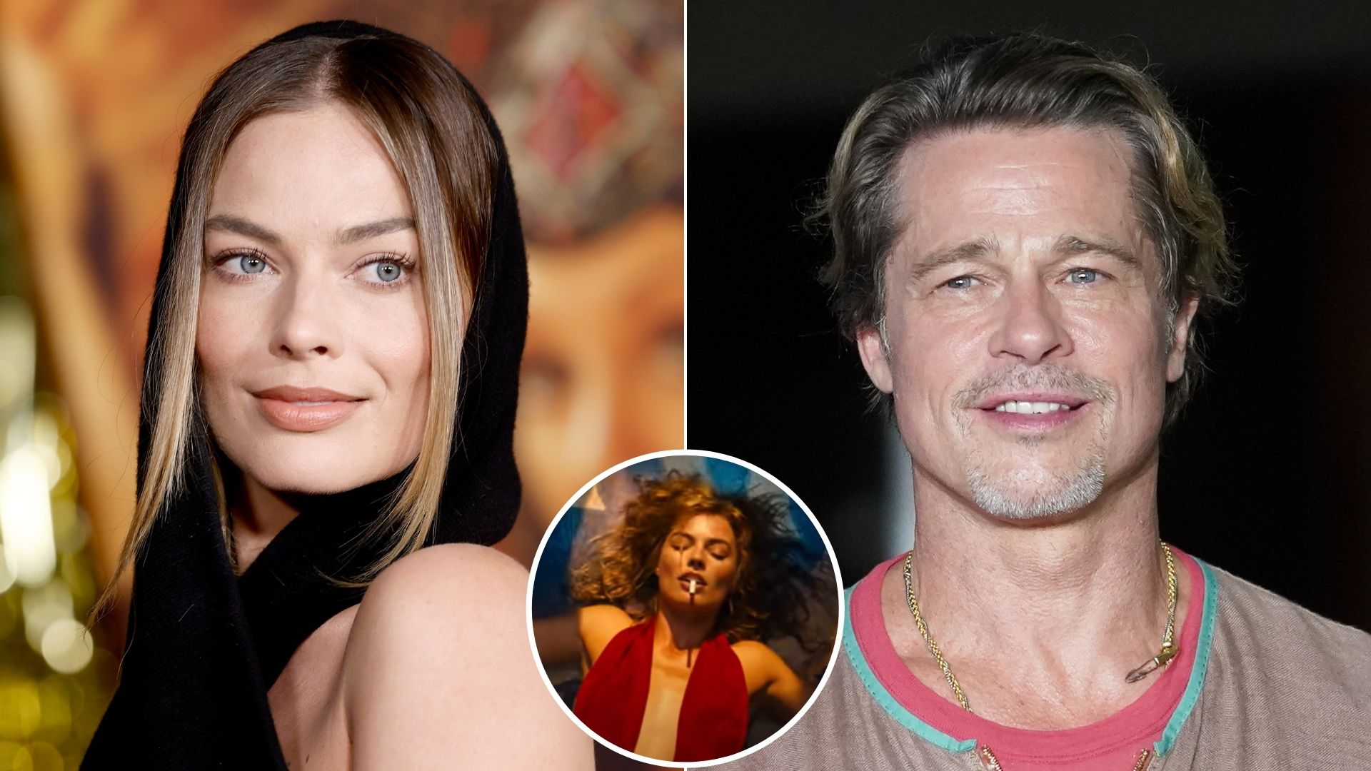Margot Robbie y Brad Pitt confesaron cómo fue grabar las escenas íntimas de ‘Babylon’ de Damien ...