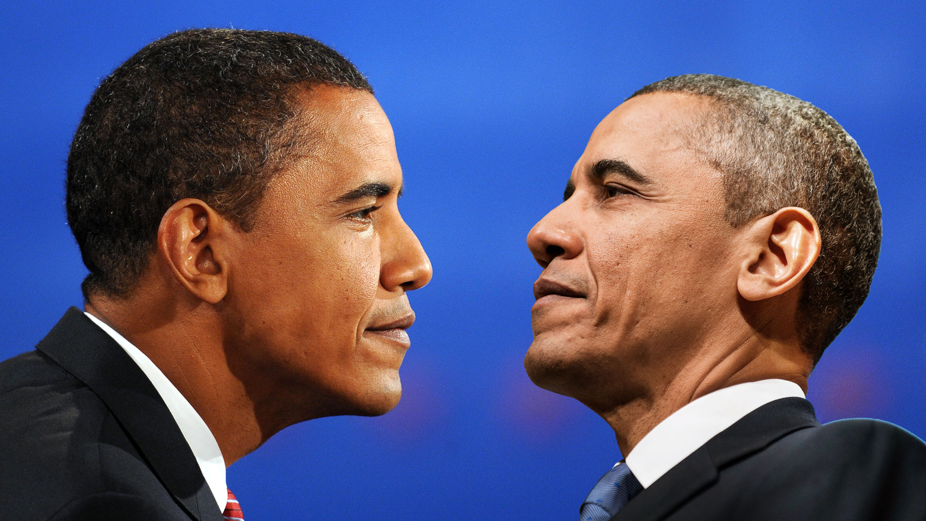 55 años de Barack Obama y cómo la Casa Blanca le tiñó de gris el ...
