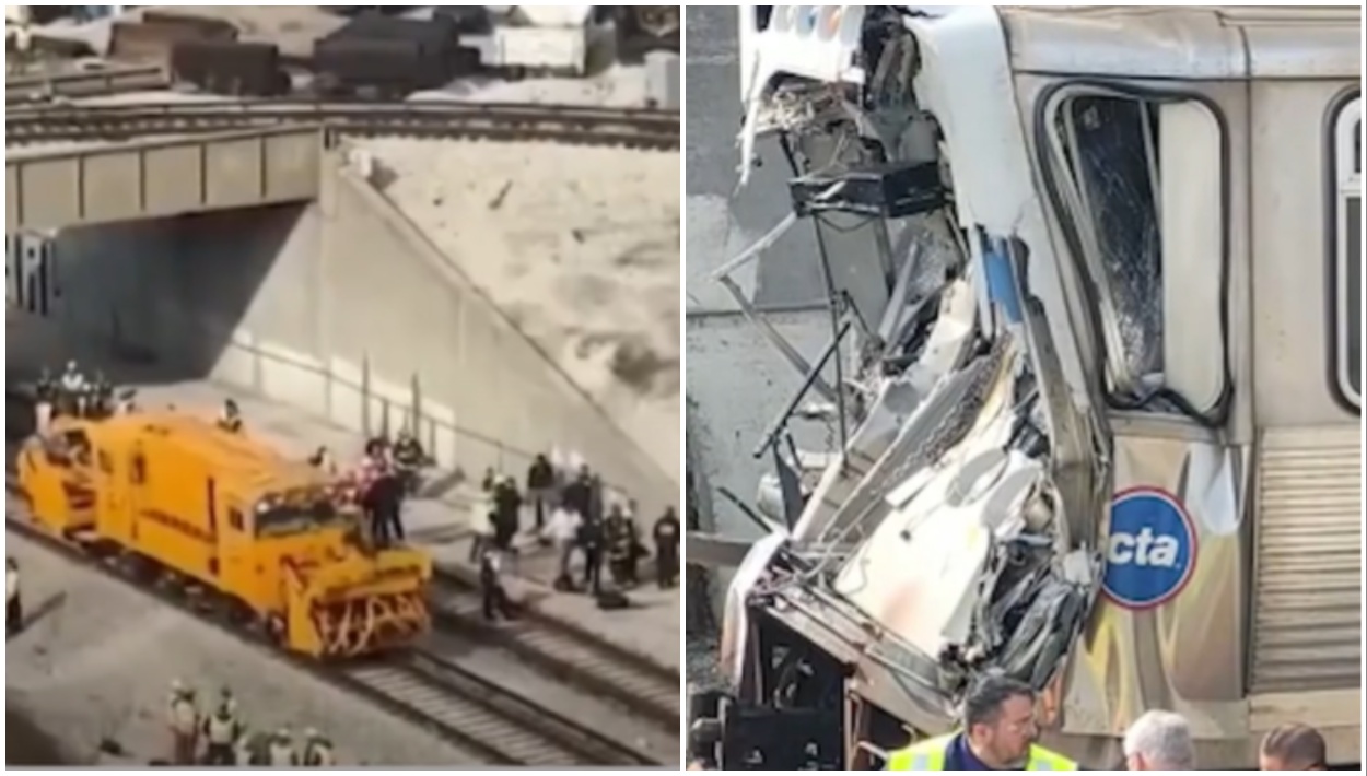 Qué pudo provocar el accidente de tren CTA Esto es lo que se sabe | Univision Chicago WGBO ...