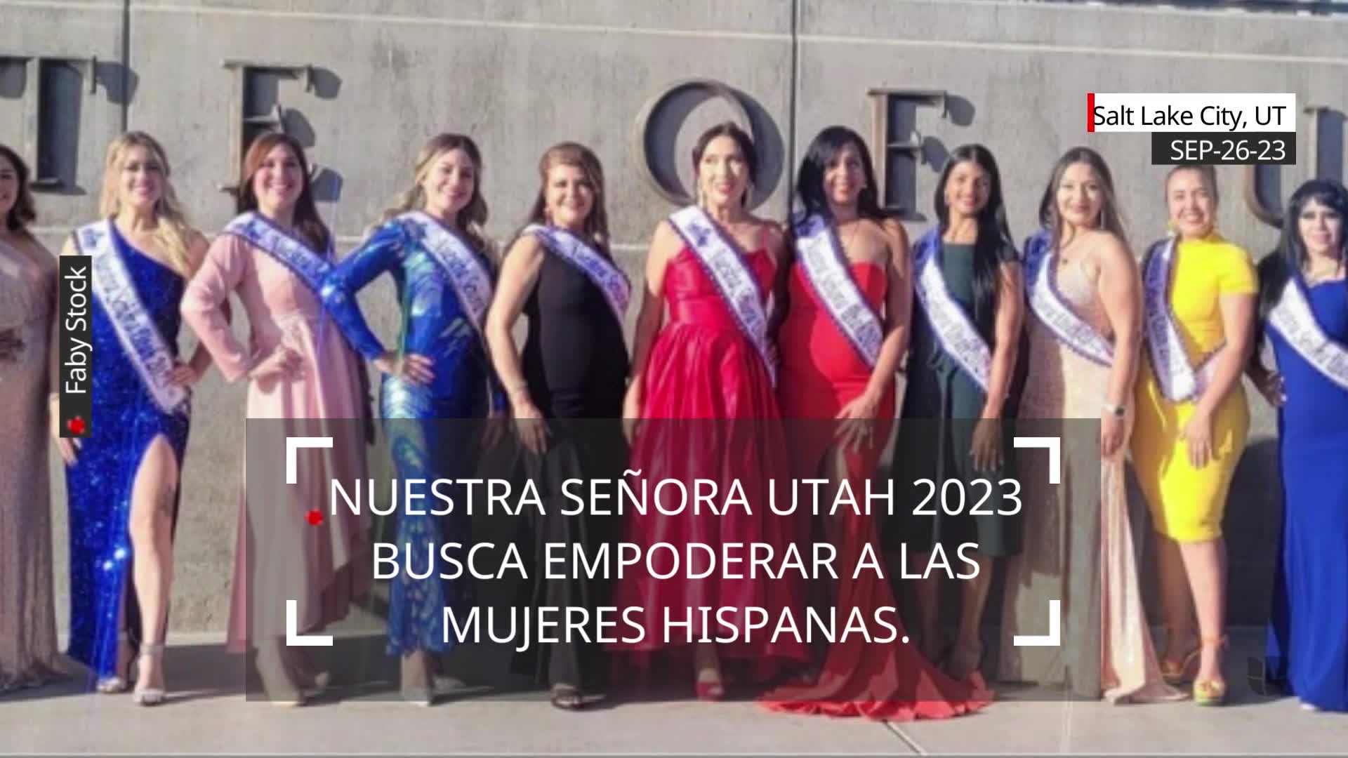 Conoce a las concursantes de Nuestra Señora Utah 2023 | Video ...