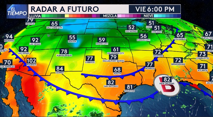 Frente frío baja las temperaturas para Dallas – Fort Worth y el norte ...