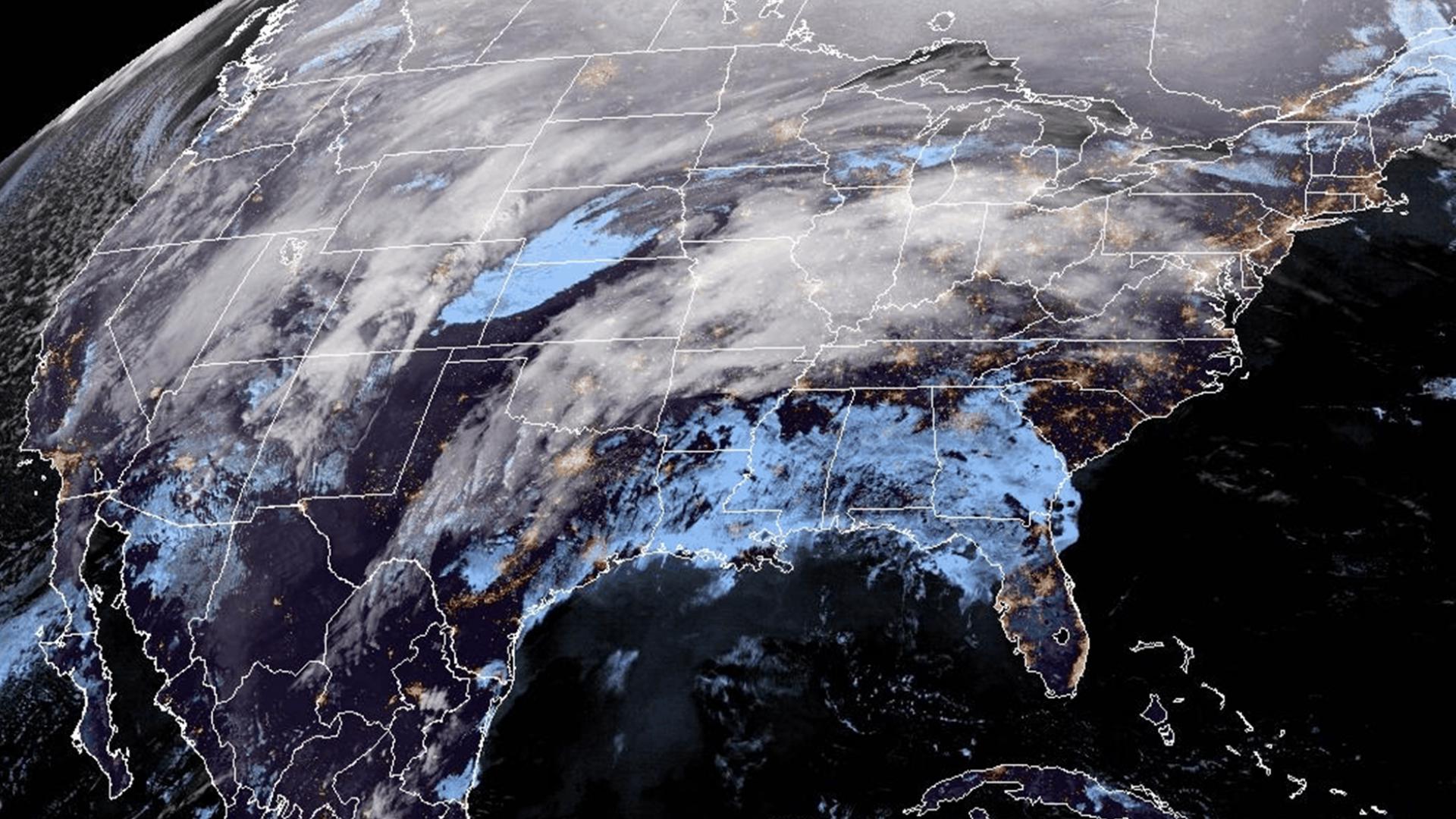 En un minuto: “Masiva” tormenta invernal avanza hacia el este de EEUU y ...