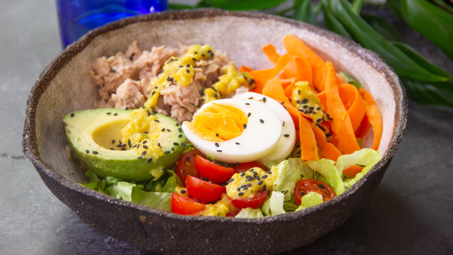 Bowl de atún saludable, fresco y muy fácil de preparar | Delicioso ...
