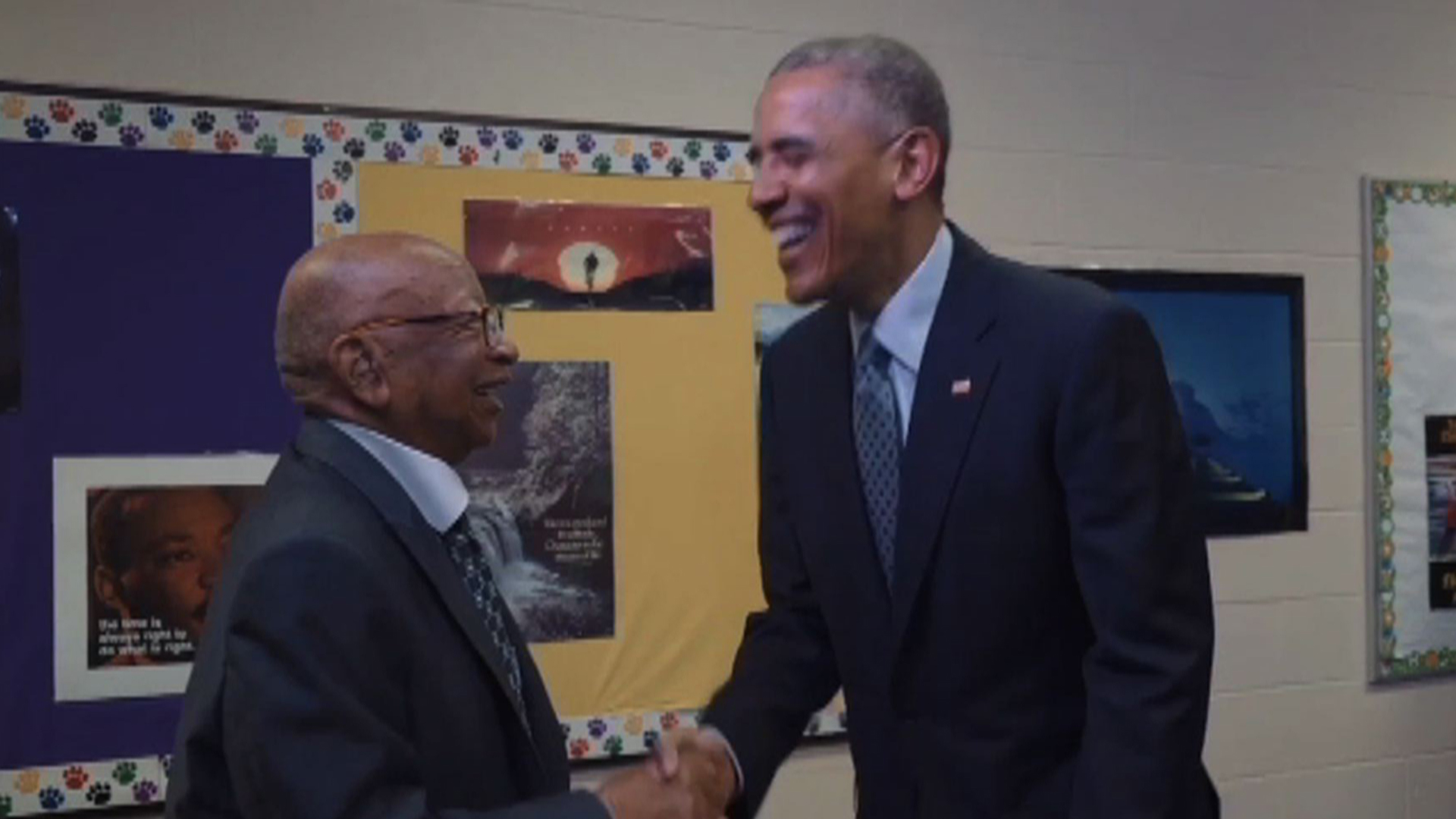 Barack Obama Conoce A Lester Townsend Un Hombre De 108 Años Noticias