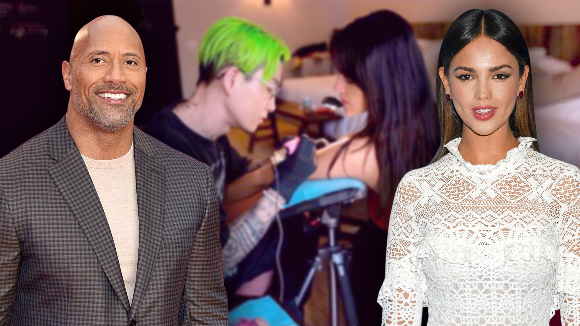 Eiza González se tatuó en el brazo y 'La Roca' asegura que el tatuaje ...