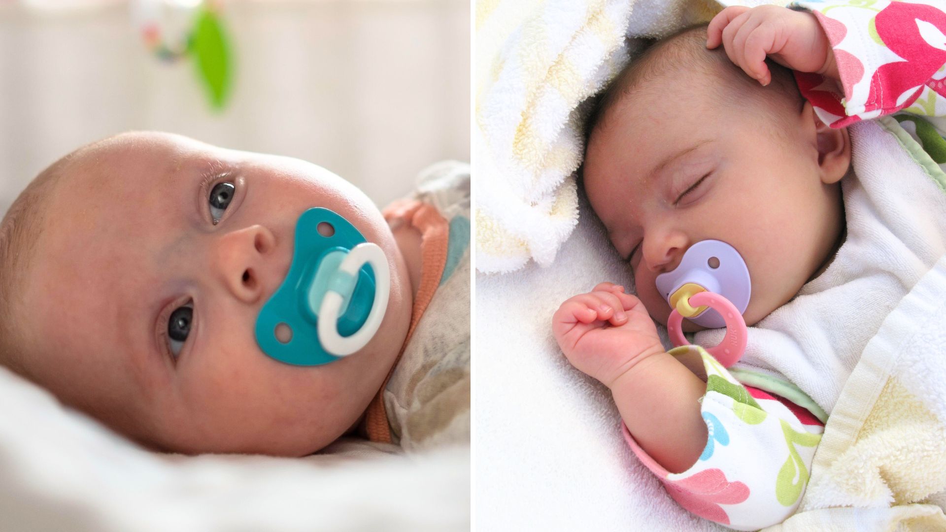 ¿Es peligroso que los bebés duerman con el chupón en la boca? Expertos ...