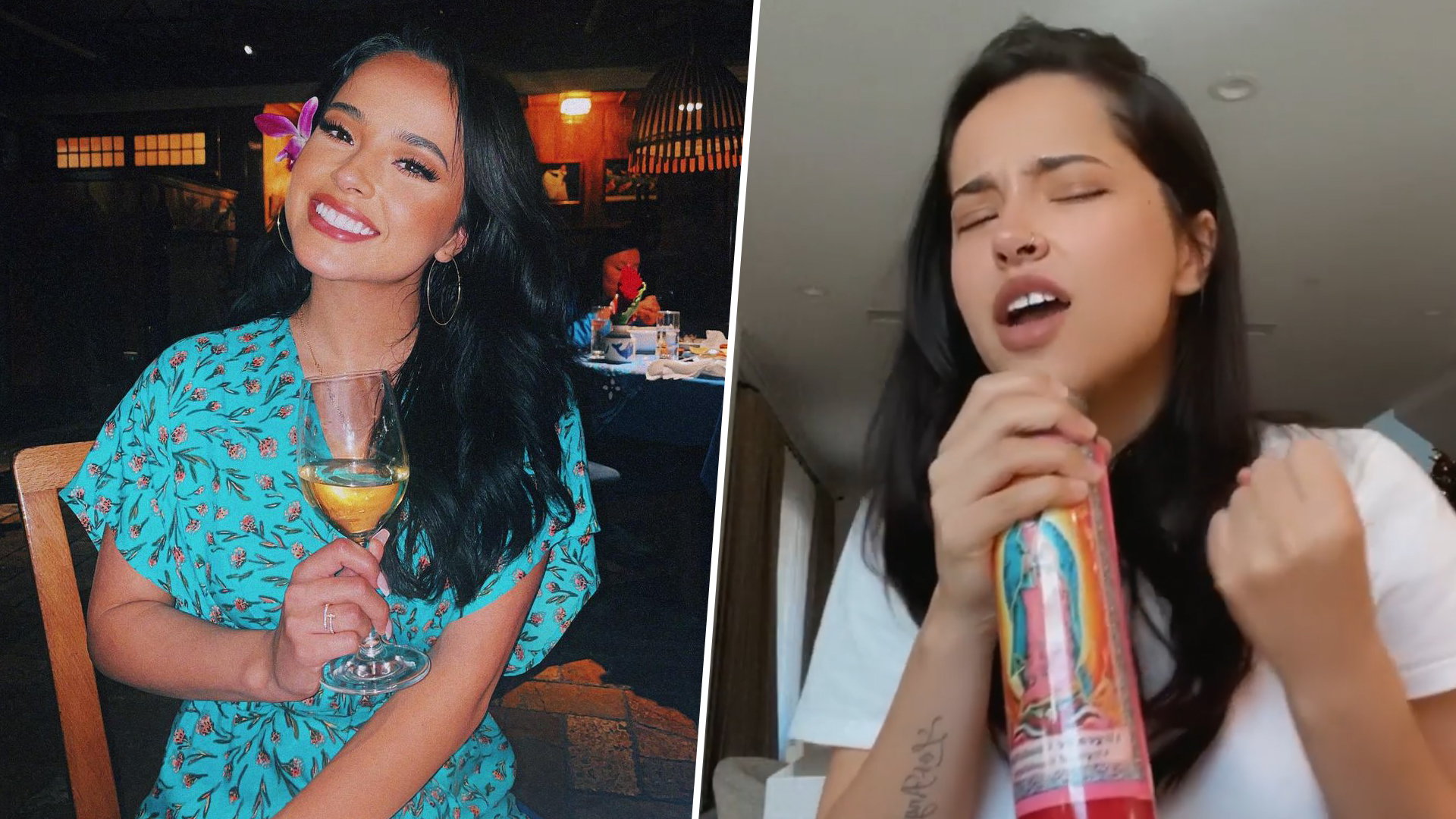 Becky G bailó "como señora" en su cocina y nunca nos habíamos sentido ...