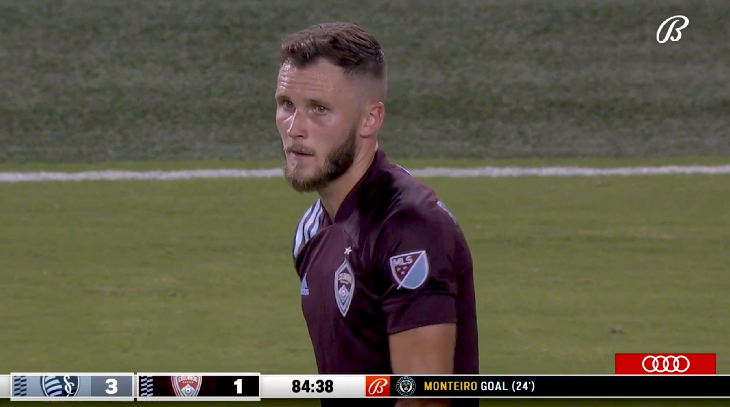 ¡De pura ‘chiripa’! Keegan Rosenberry anota el gol de honra para los ...