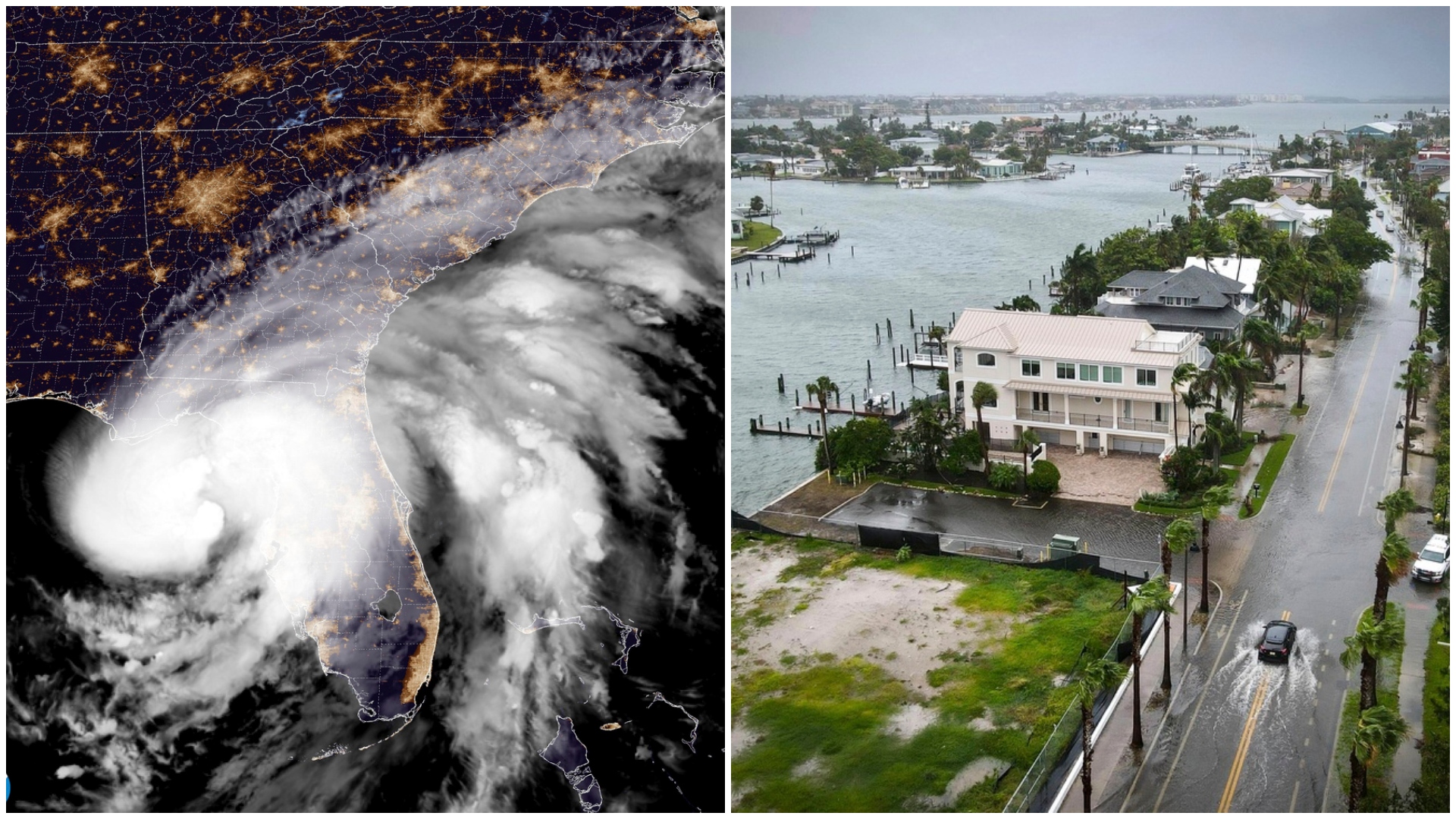 Huracán Debby toca tierra en el Big Bend de Florida: Inundaciones y ...