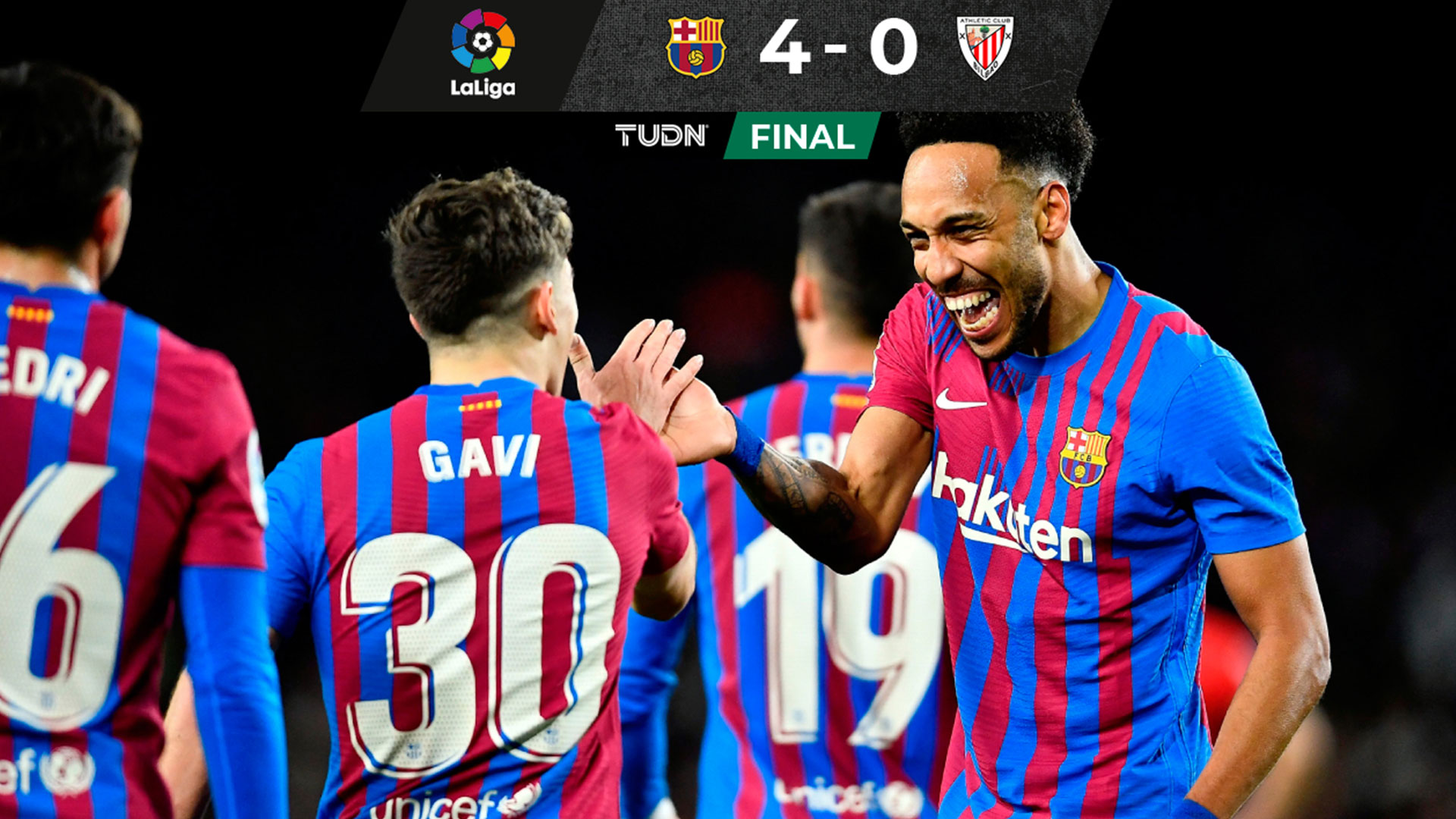 ¡Goliza de la Xavineta! Barcelona vence al Athletic | TUDN La Liga | TUDN