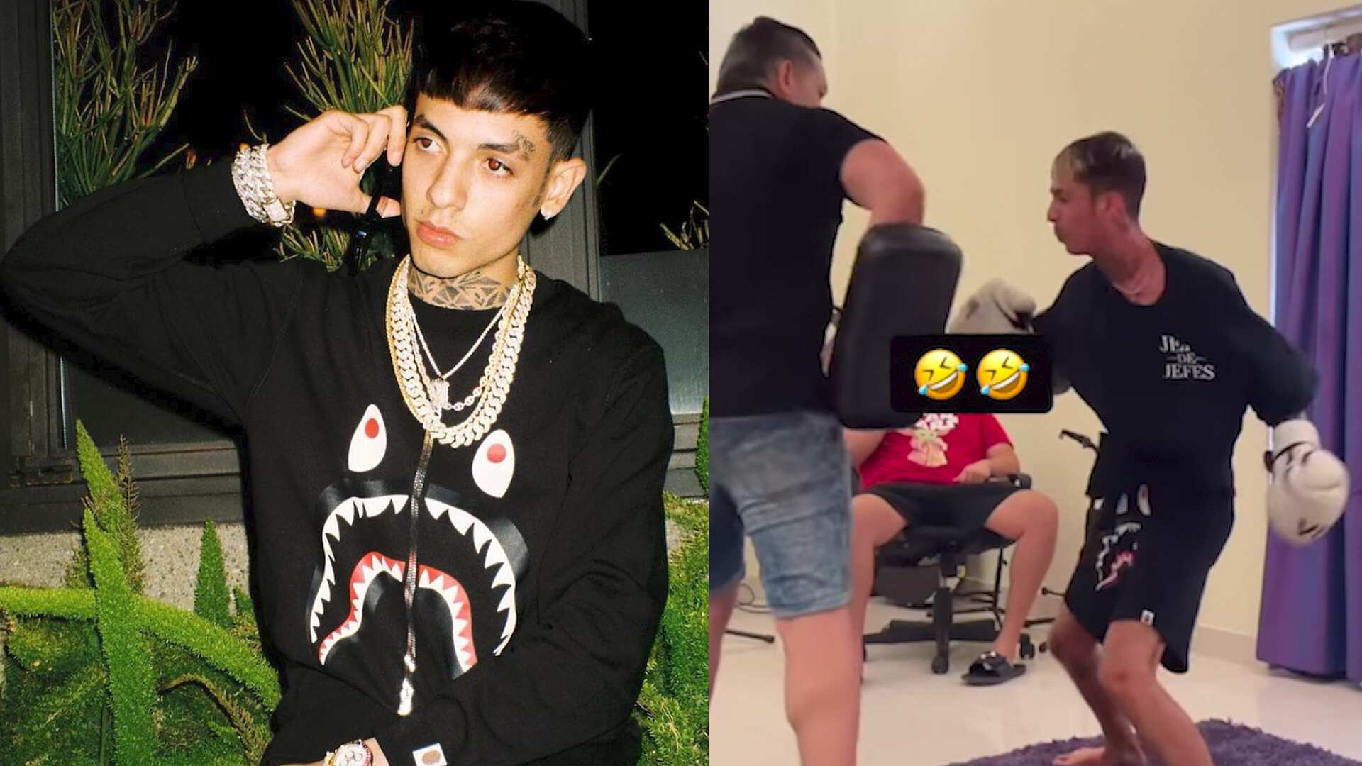 Natanael Cano también boxea y lo hace como un profesional | Shows ...