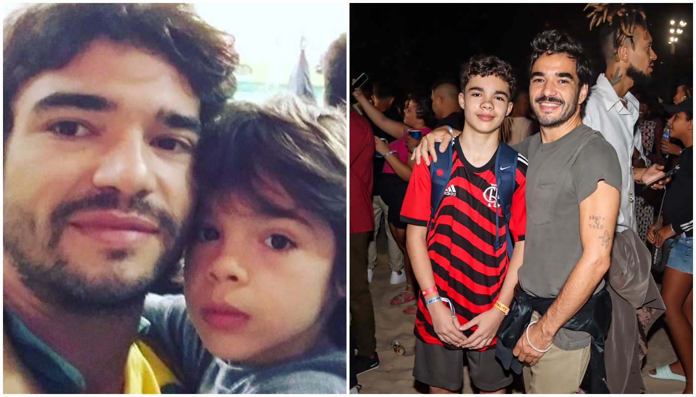 Caio Blat e o filho mais novo, Bento, surgem juntos em show: fotos ...