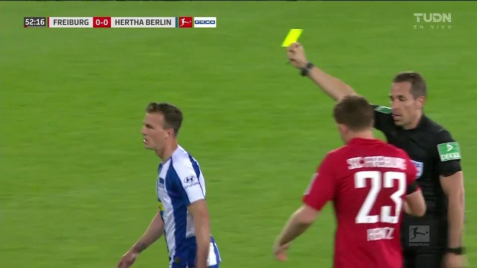 Tarjeta Amarilla El árbitro Amonesta A Vladimír Darida De Hertha Bsc Tudn Deportes Homepage
