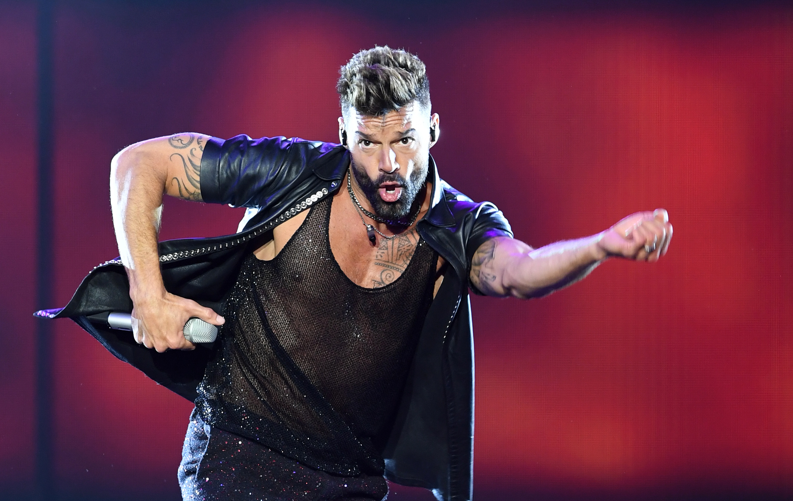 El gigantesco tatuaje que el puertorriqueño Ricky Martin se hizo en una ...