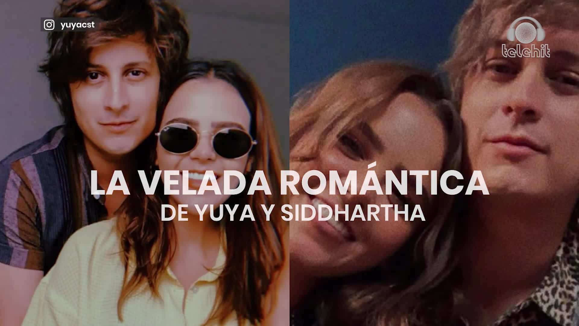Video: Así fue la noche romántica de Yuya y Siddhartha | Shows Telehit Música | Telehit