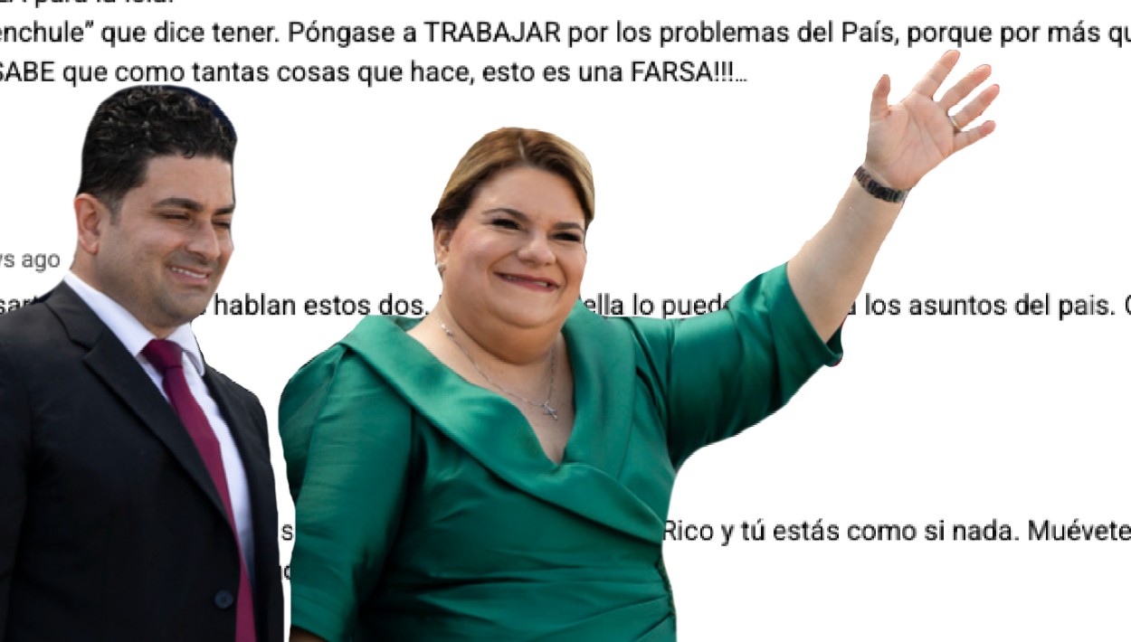 Gobernadora de Puerto Rico 'maúlla' en un podcast con Yovín, el esposo ...