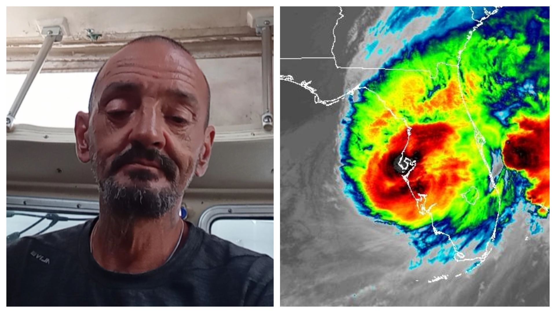 El Teniente Dan y el huracán Milton: ¿qué pasó con el hombre que se ...