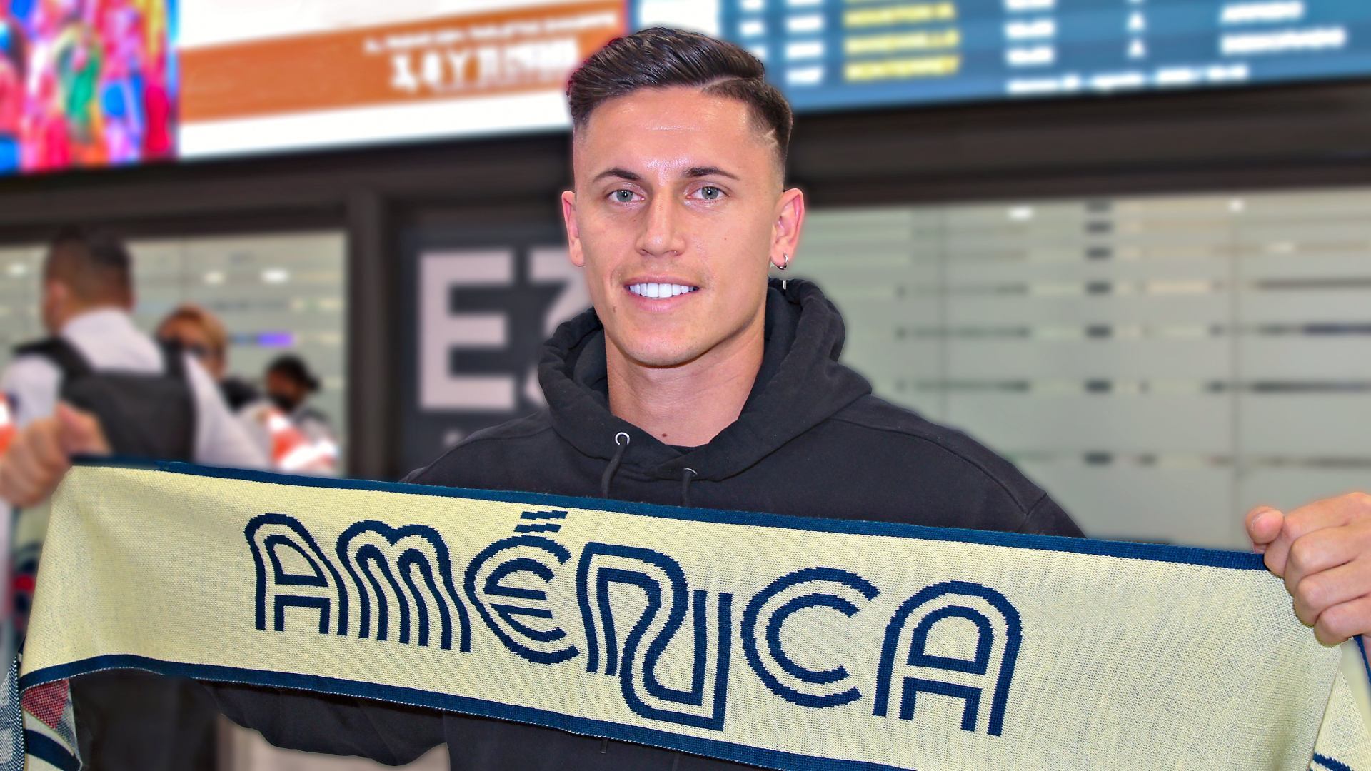 ¡Ya está en la CDMX! Brian Rodríguez presume colores del América | TUDN ...